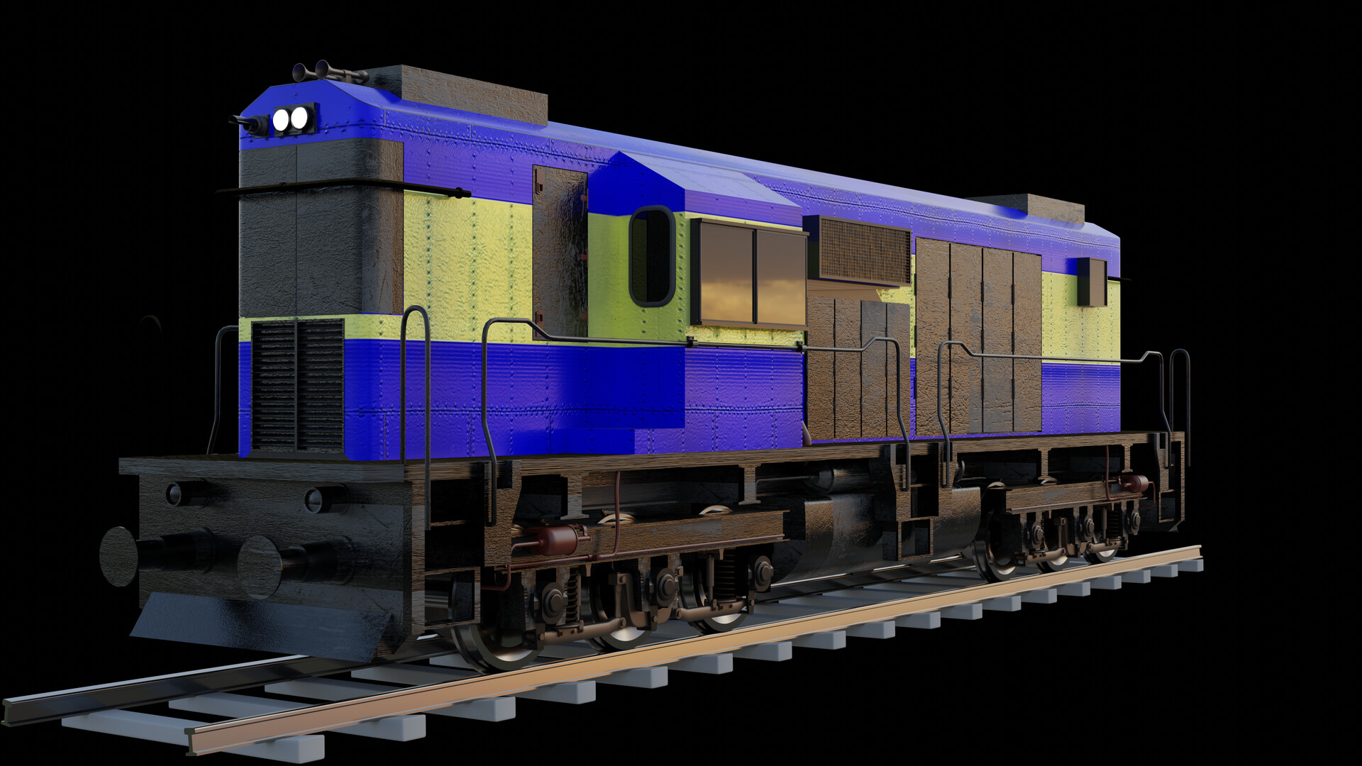 ArtStation - Train engine