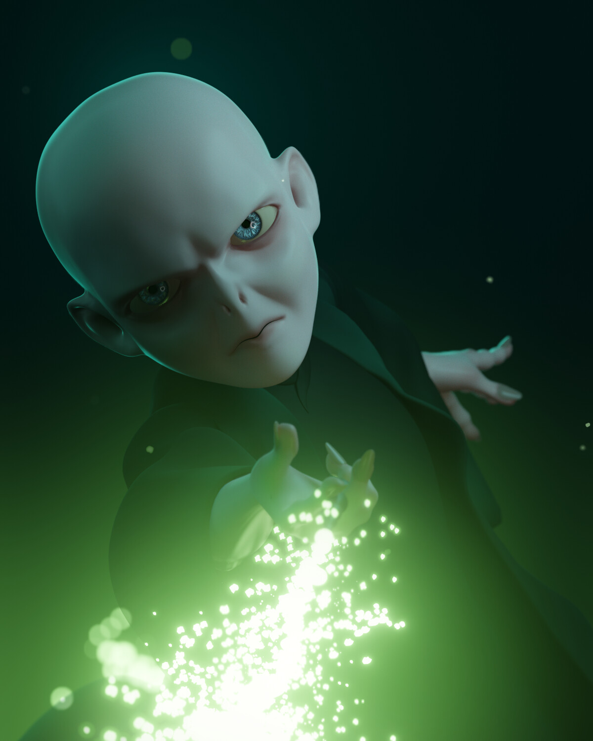 ArtStation - Stylized Voldemort