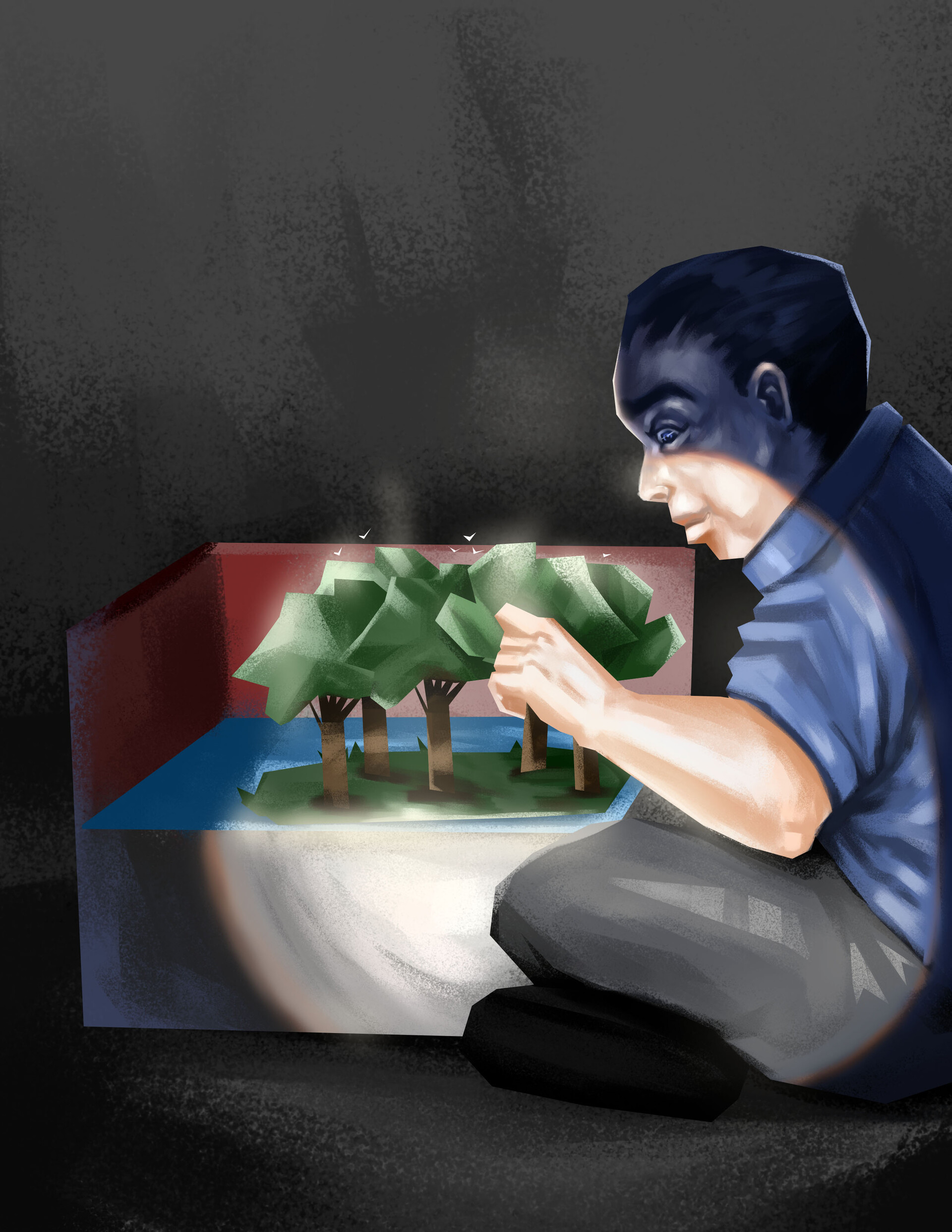 John carlo Mahinay - Quick Studies 01