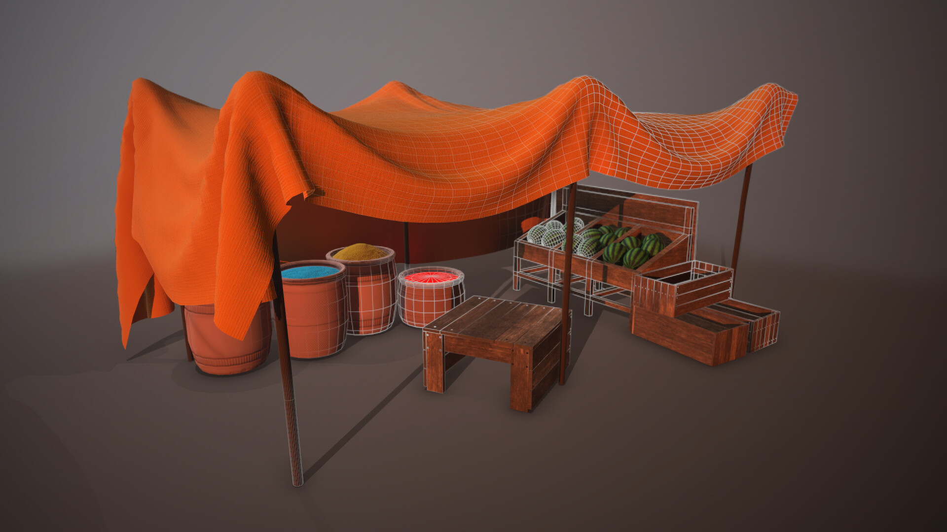 ArtStation - Market Props