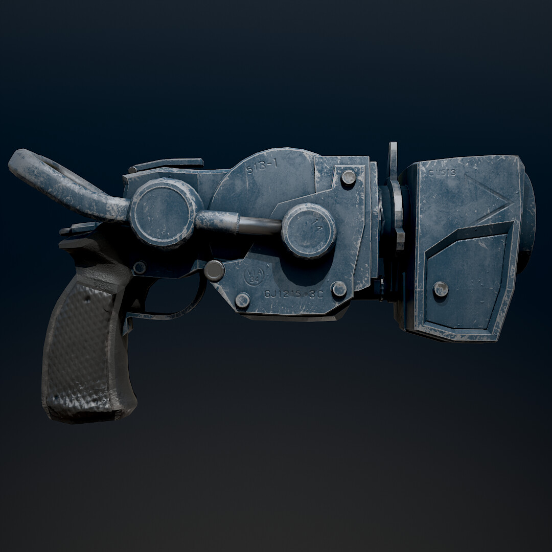 ArtStation - Rocket Gun