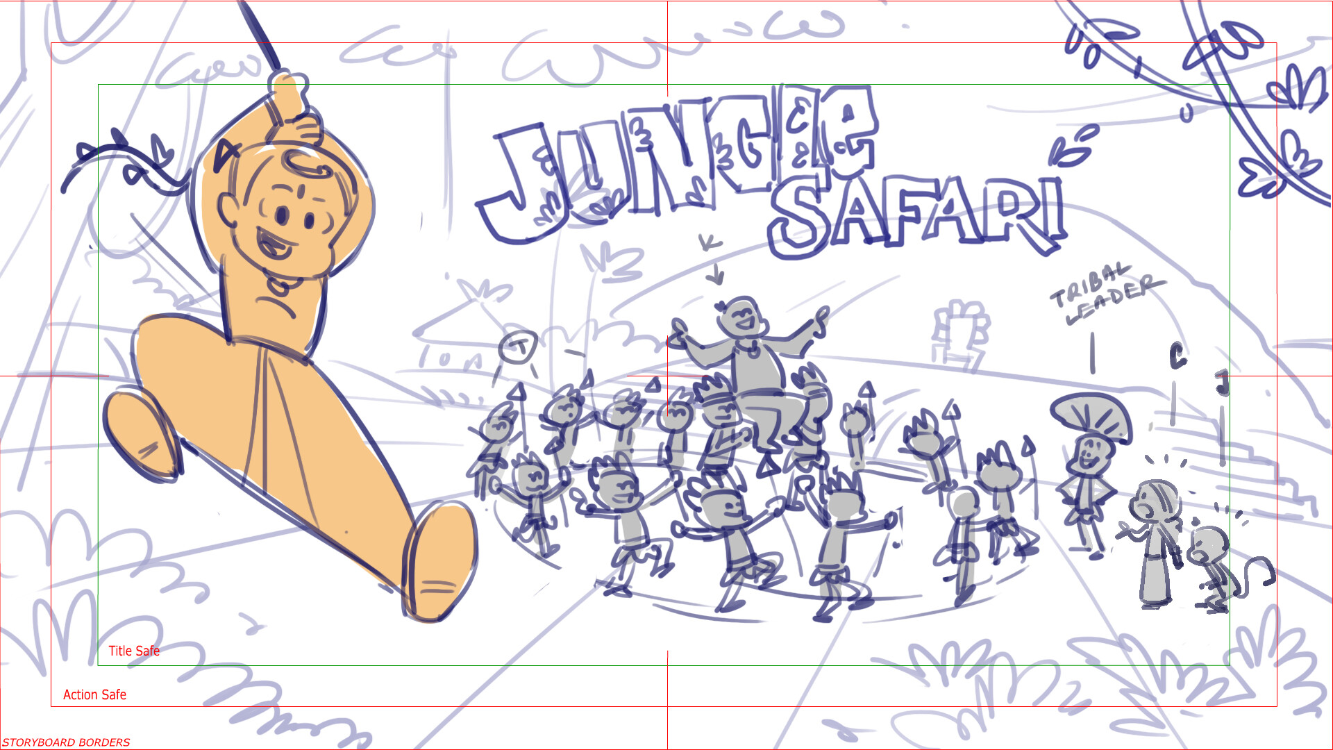 ArtStation - Poster concept work for 2D show