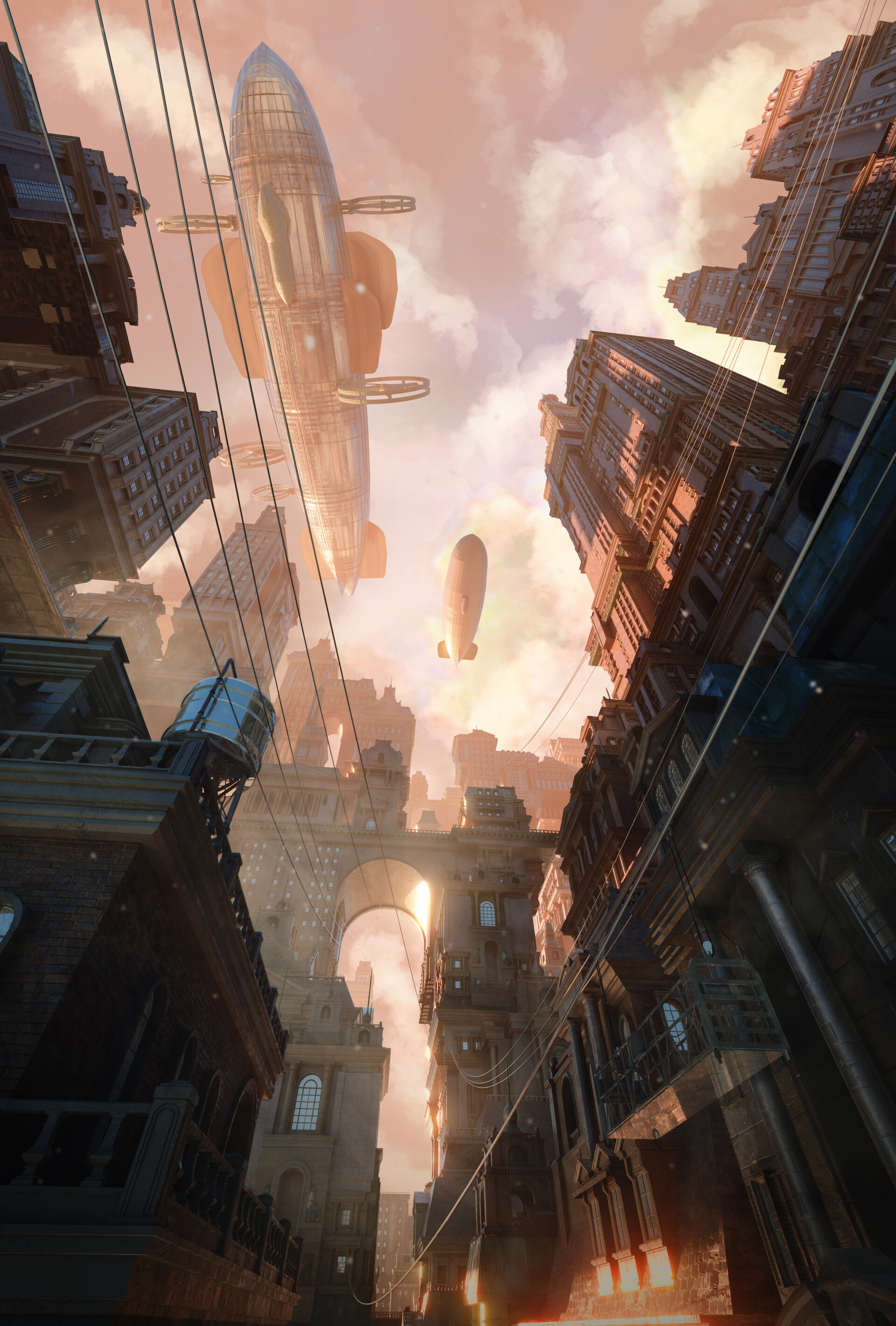 ArtStation - Steampunk colonial