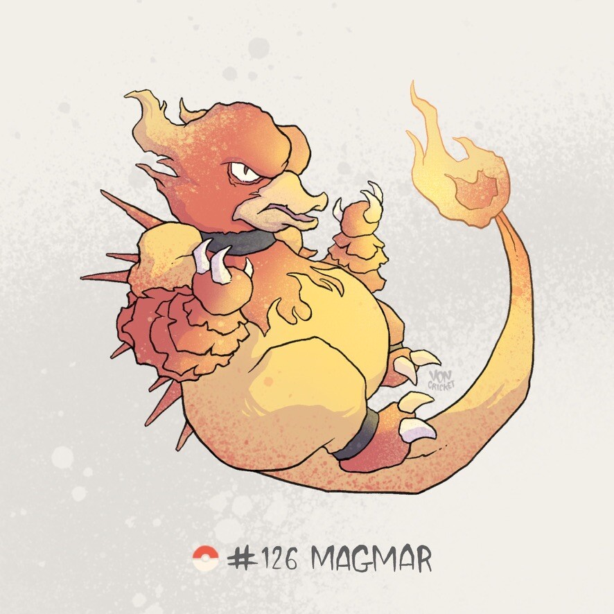 ArtStation - #126 Magmar