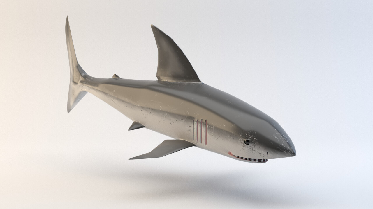 ArtStation - 3D Model - Shark