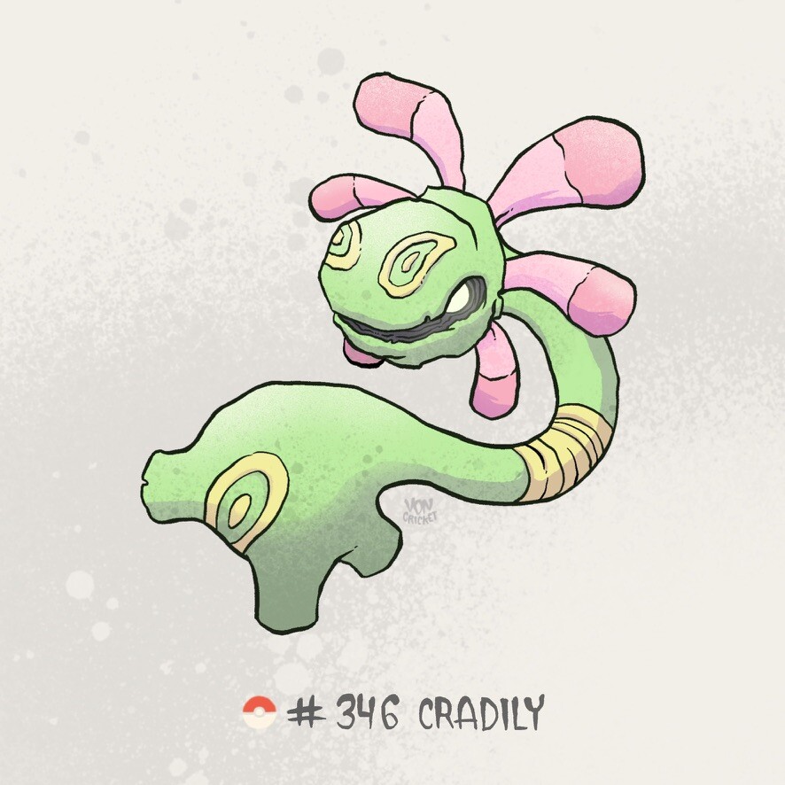 voncricket - #346 Cradily