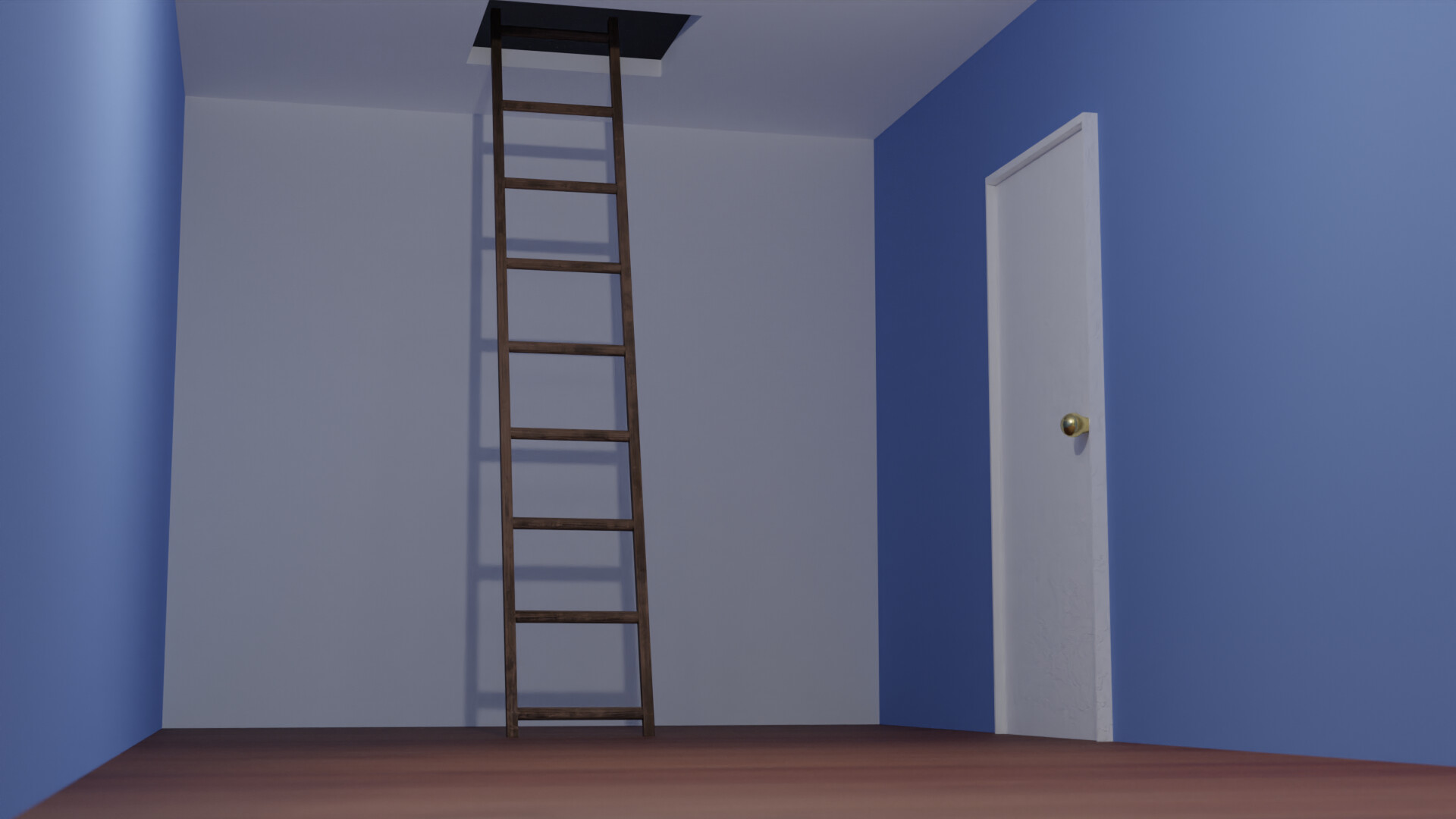 ArtStation - Daily Challenge Attic Ladder