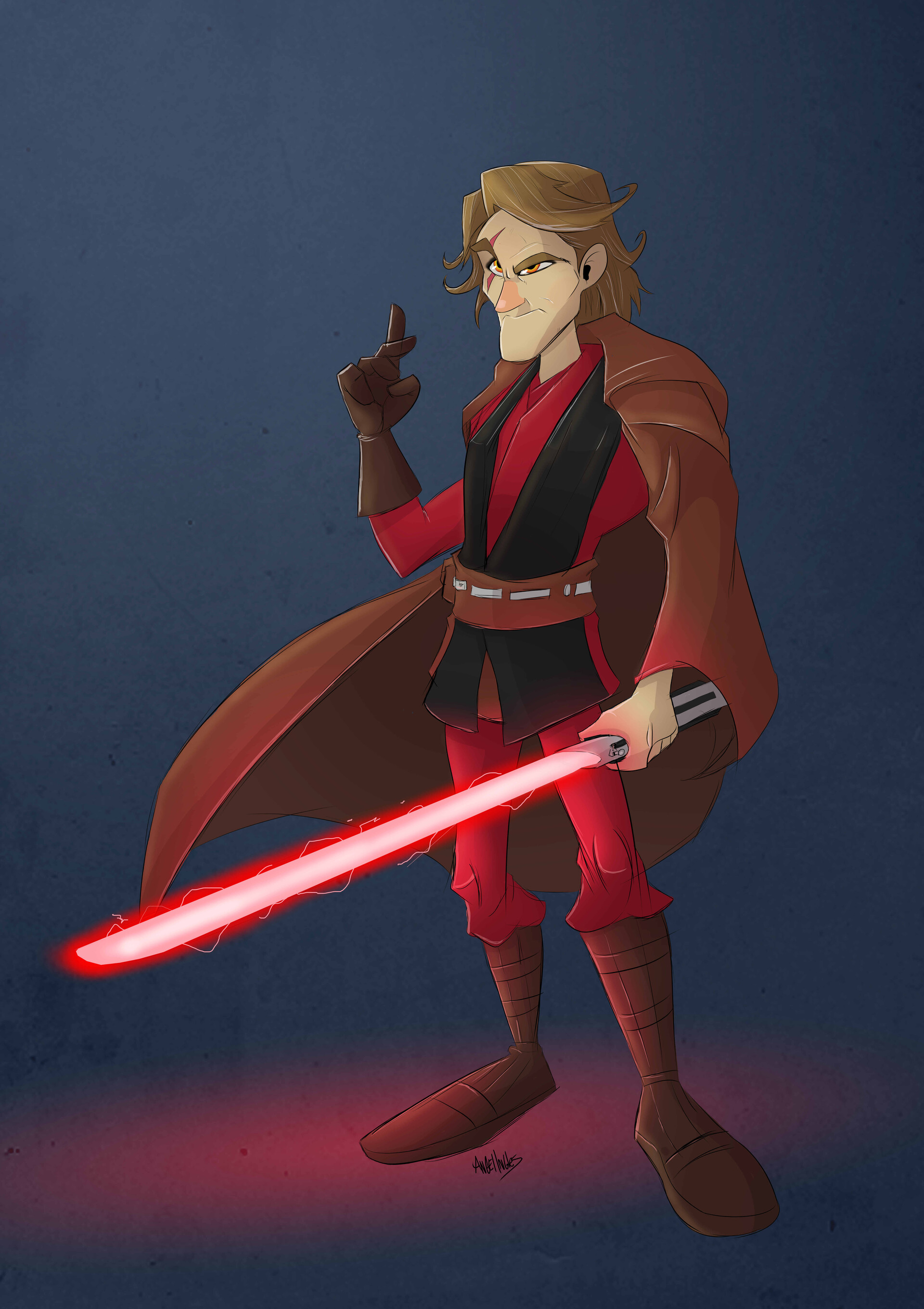 ArtStation - Anaking Skywalker