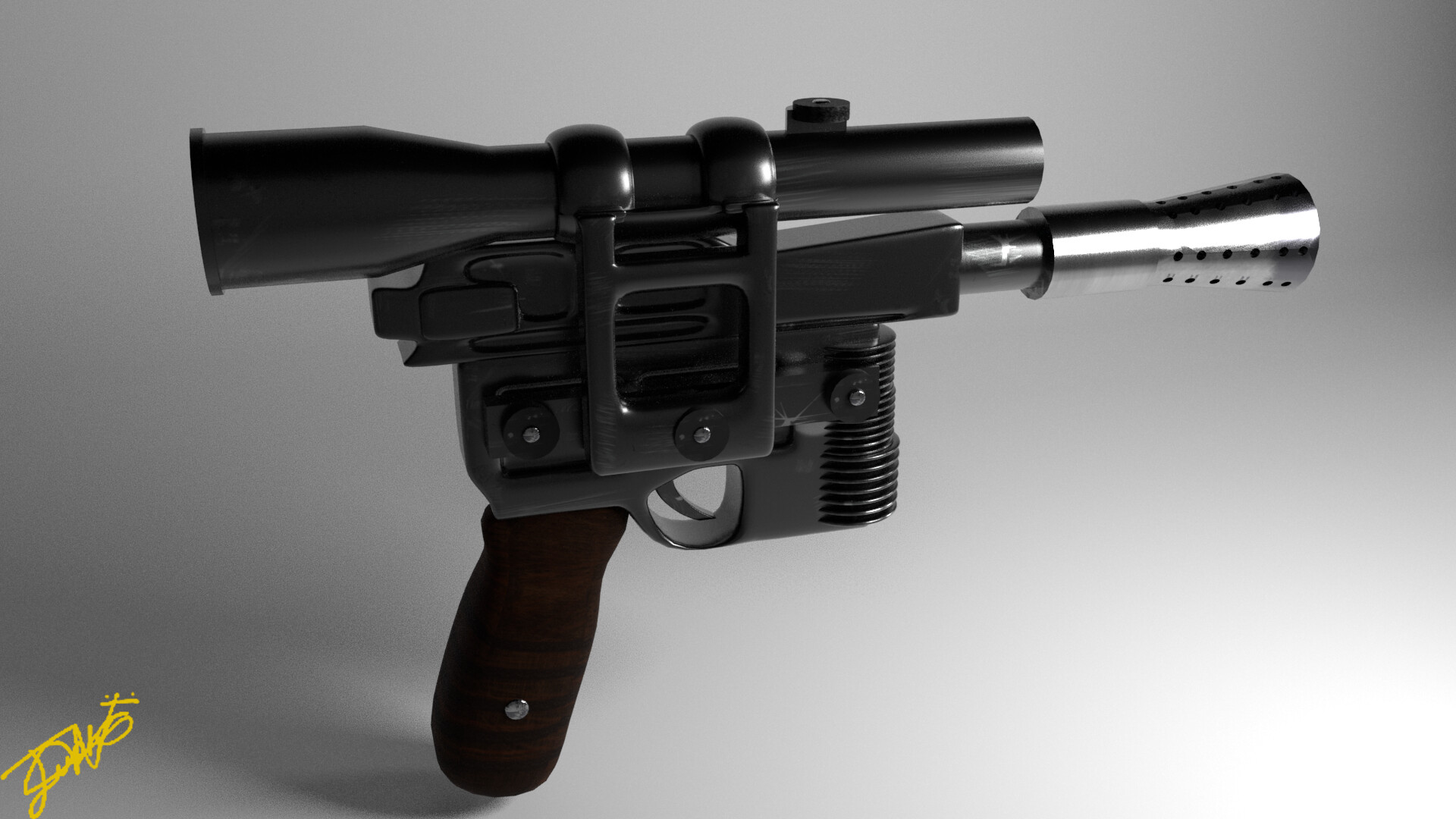 ArtStation - Han's Blaster