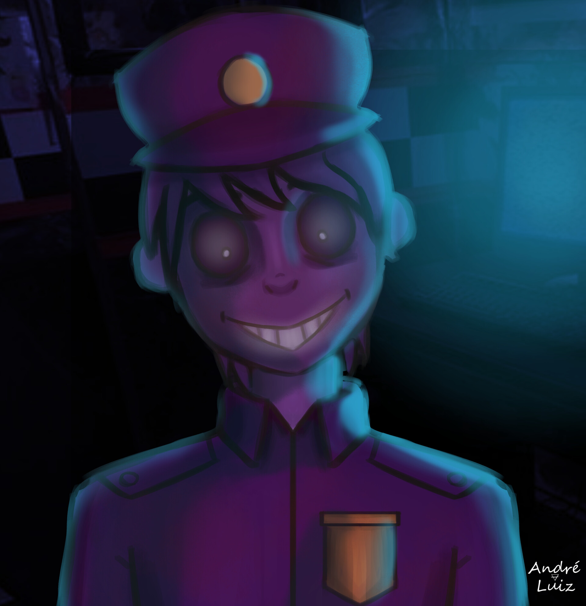 ArtStation - Purple Guy Fanart