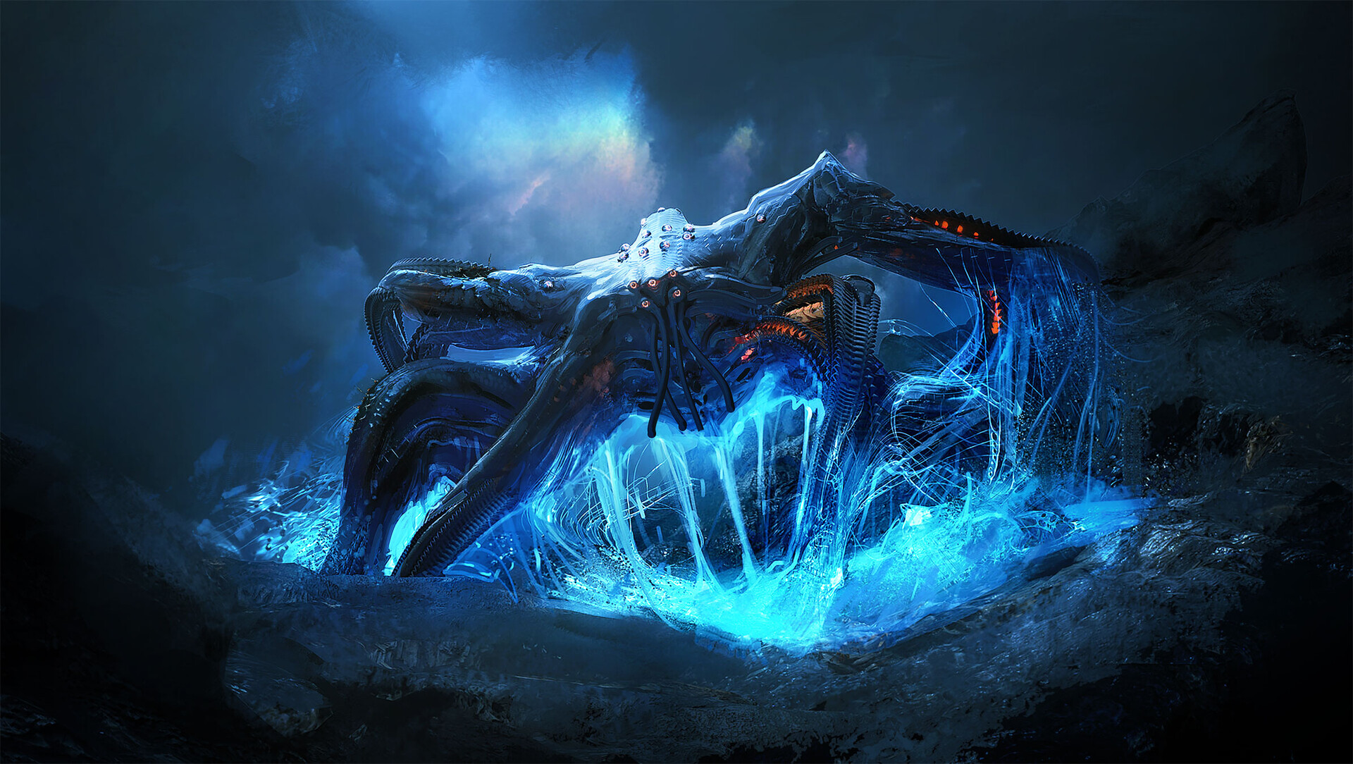 ArtStation - BSSCO, BioSynthetic Subterranean Combat Organism