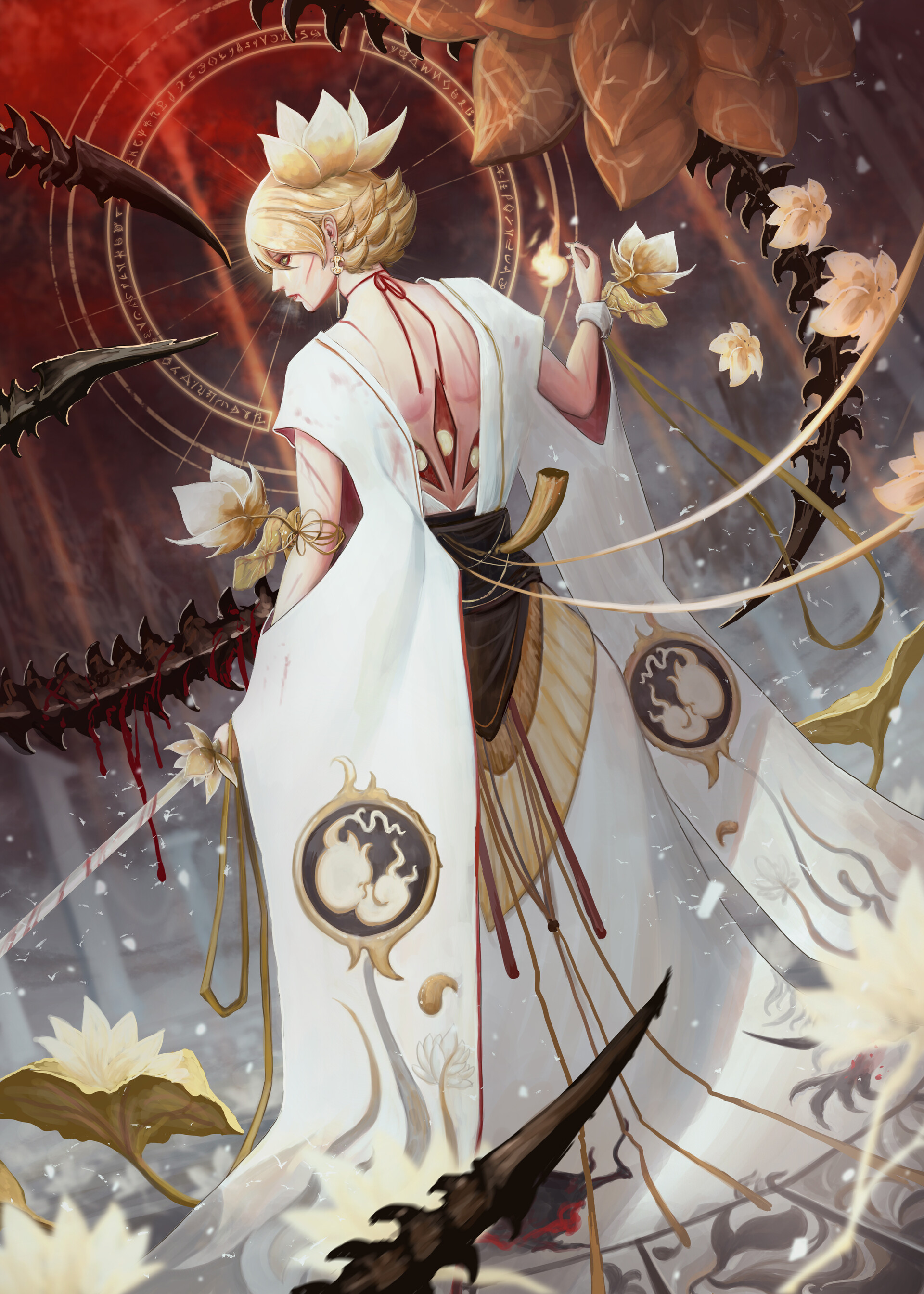 ArtStation - Taishakuten - Onmyoji