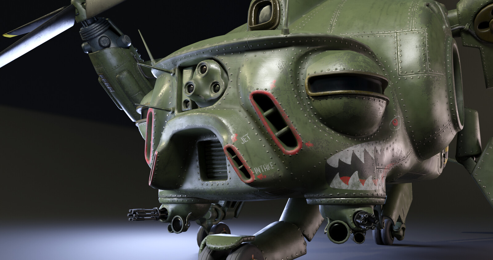 Artem Nikulin - Vertibird from the Fallout series