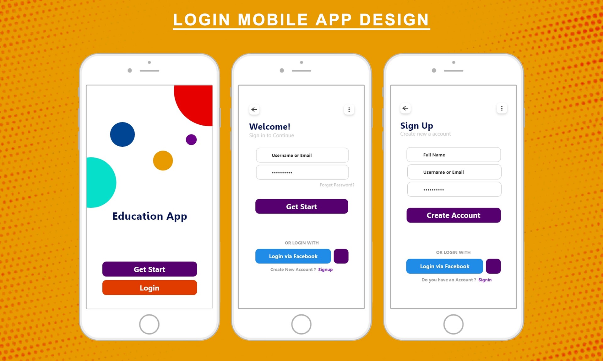 ArtStation - Mobile App UI Design