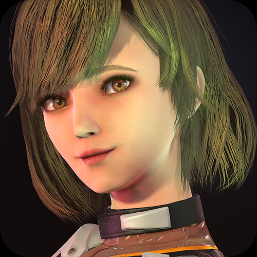 ArtStation - Archer09-Cyborg Hunter 3D