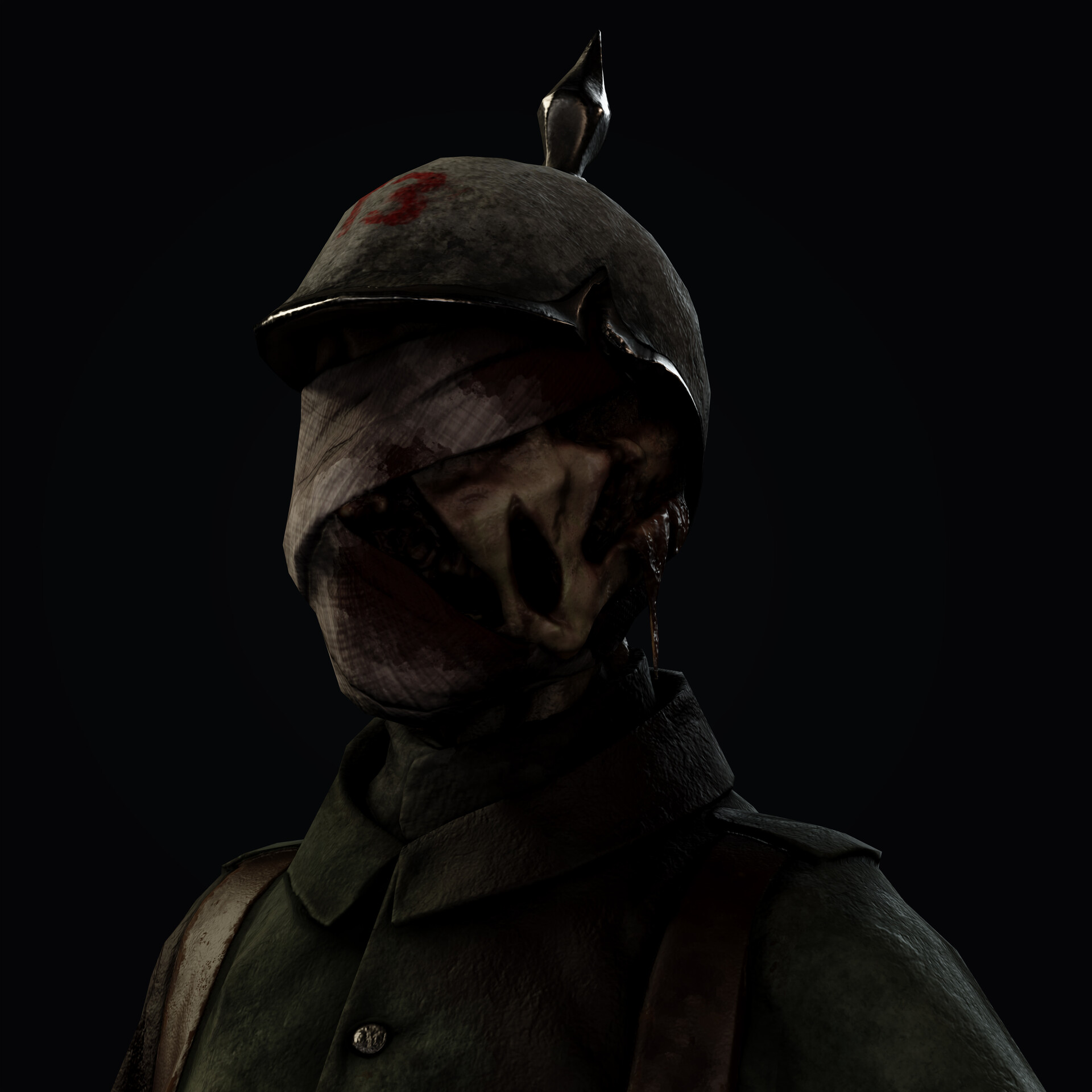 ArtStation - Corrupted soldier