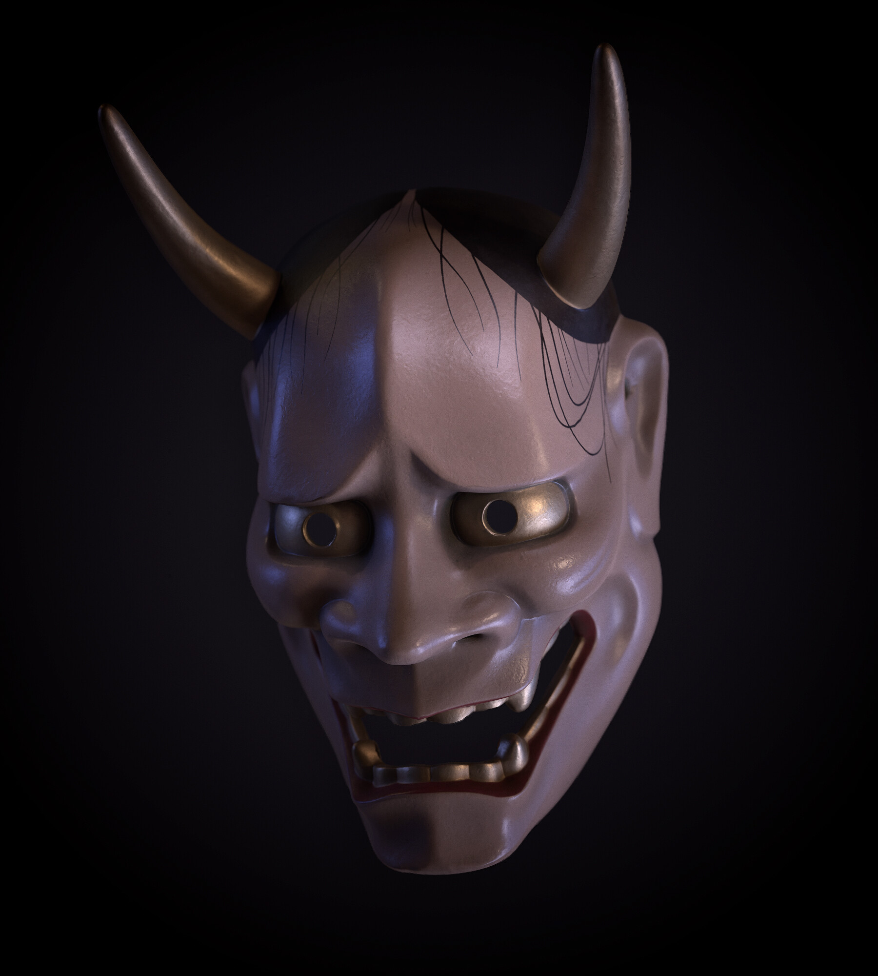 ArtStation - Hannya Mask