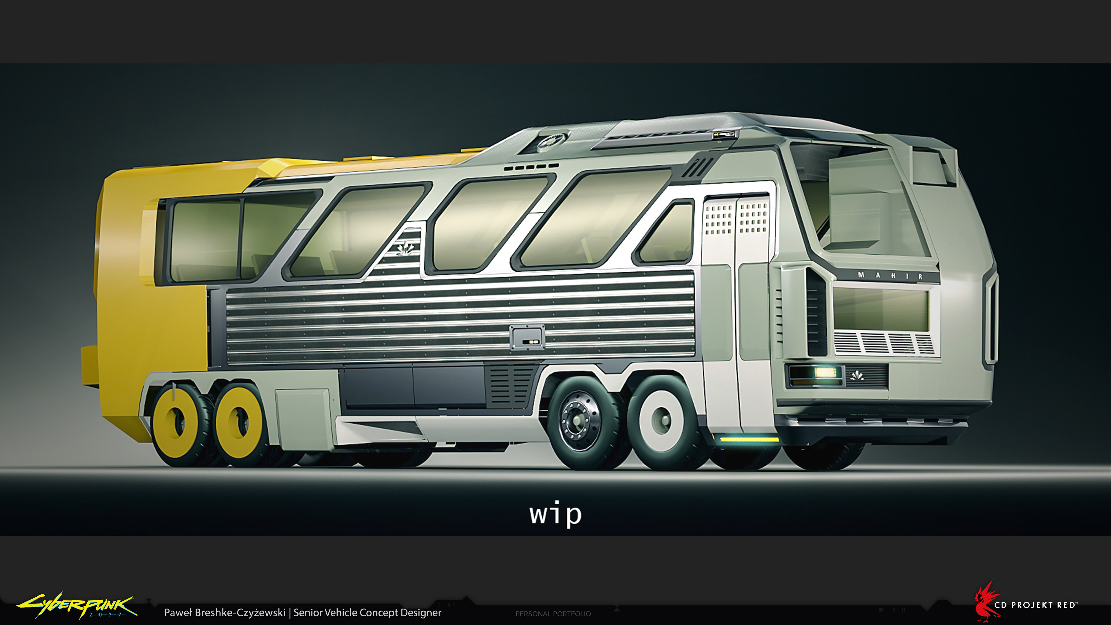 Paweł Breshke-Czyżewski - CYBERPUNK 2077, Mahir MT28 COACH
