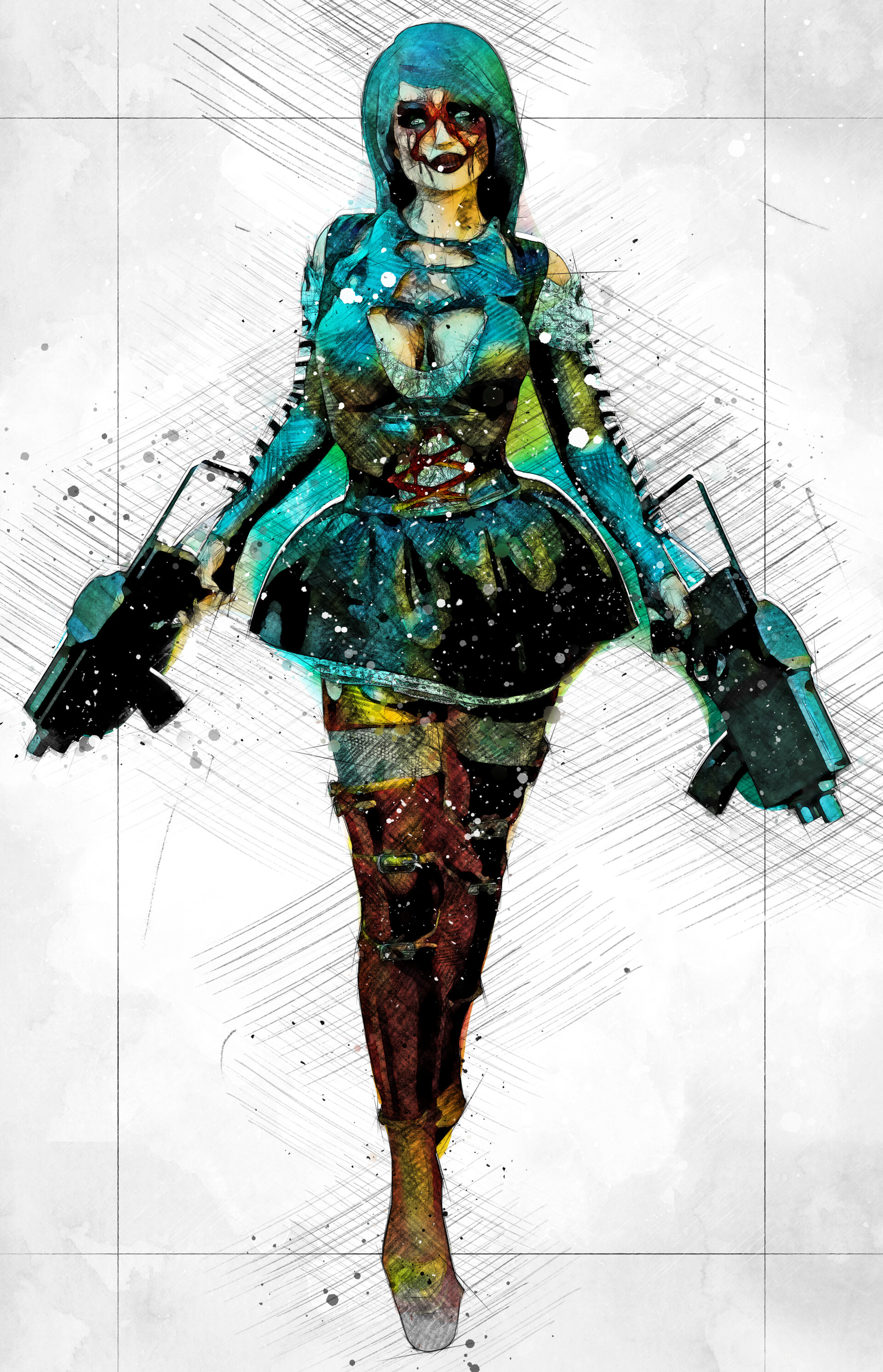 ArtStation - THE ROYAL CYBER DOLLS