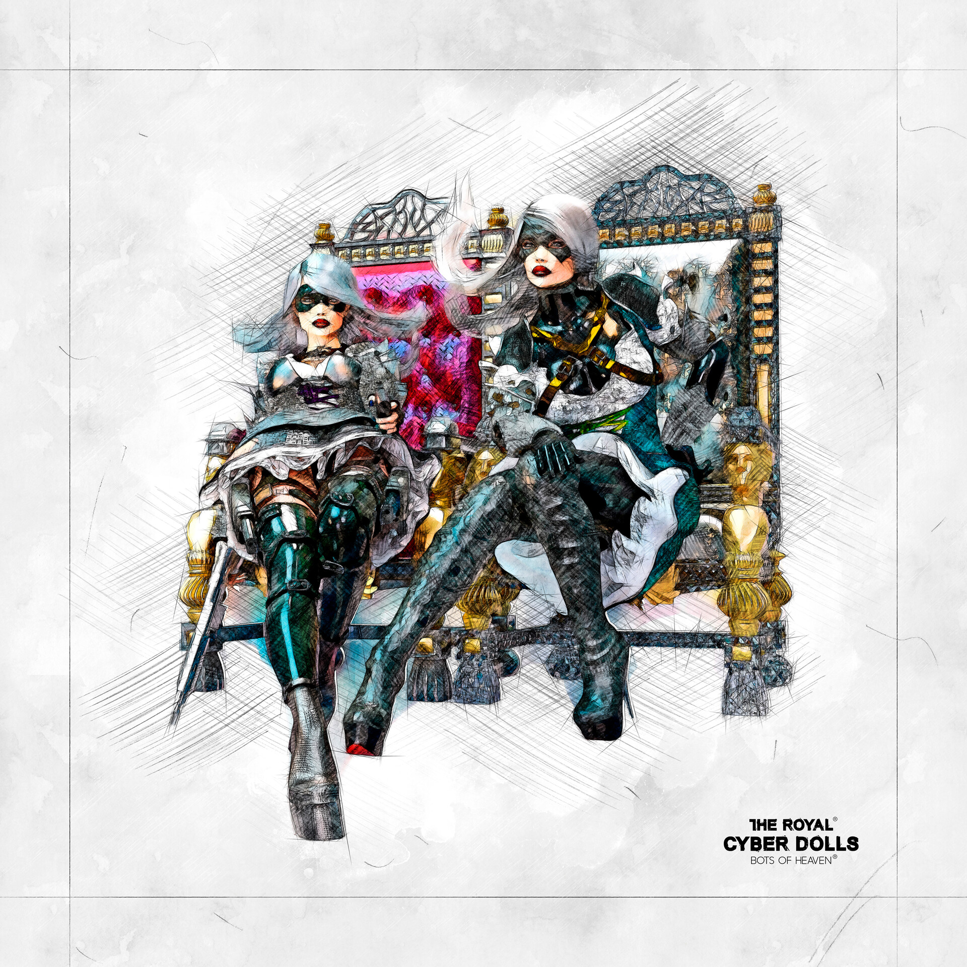 ArtStation - THE ROYAL CYBER DOLLS