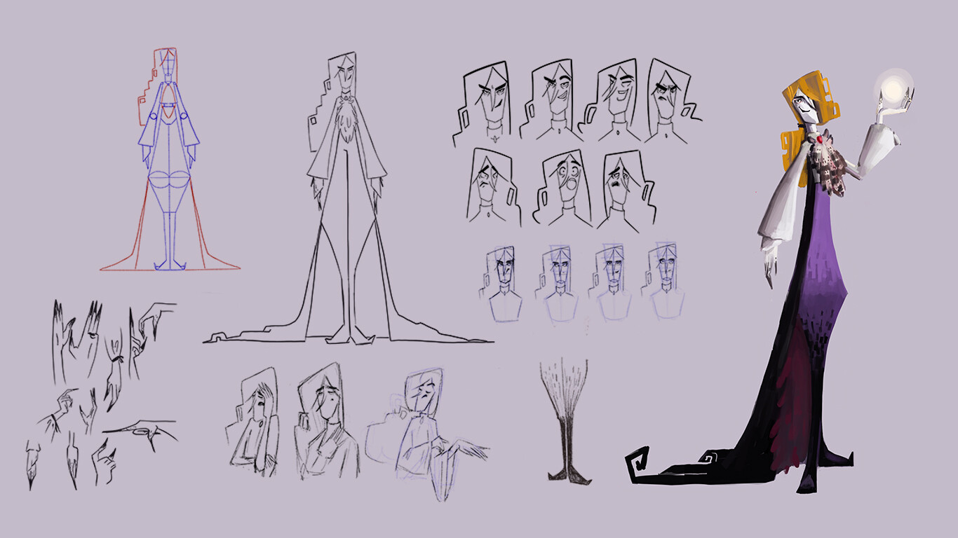 how to draw labyrinth characters