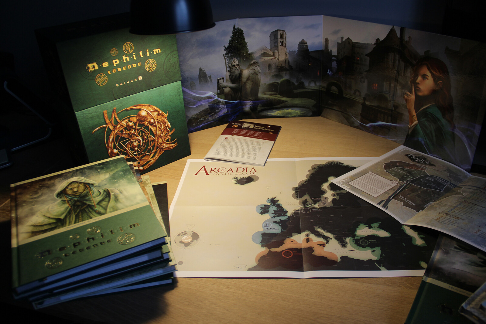 Stephane ARSON - JDR NEPHILIM - Saison 2 - © MNEMOS EDITIONS