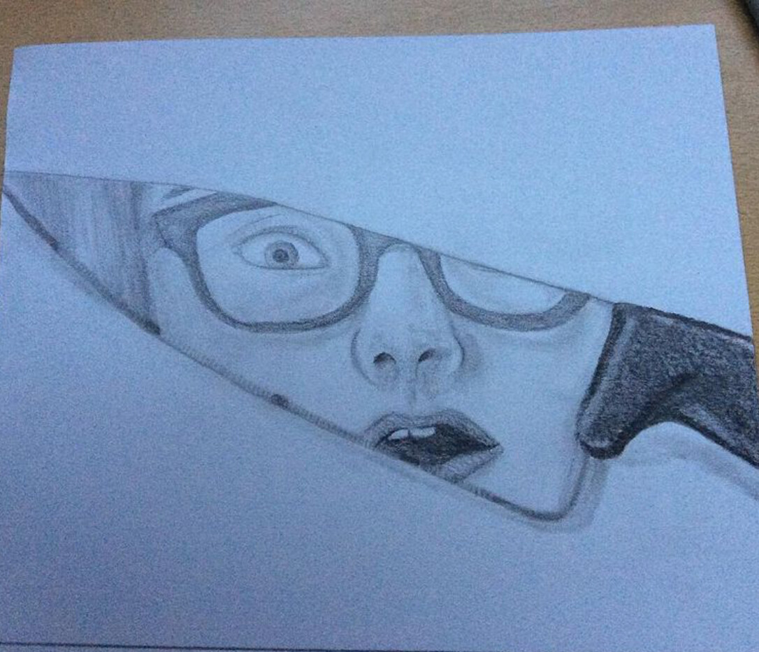 ArtStation - knife portrait