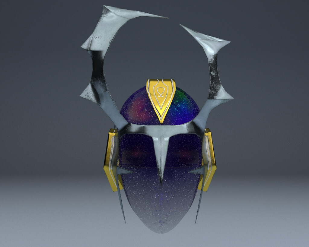 ArtStation - Cosmic Helmet Model