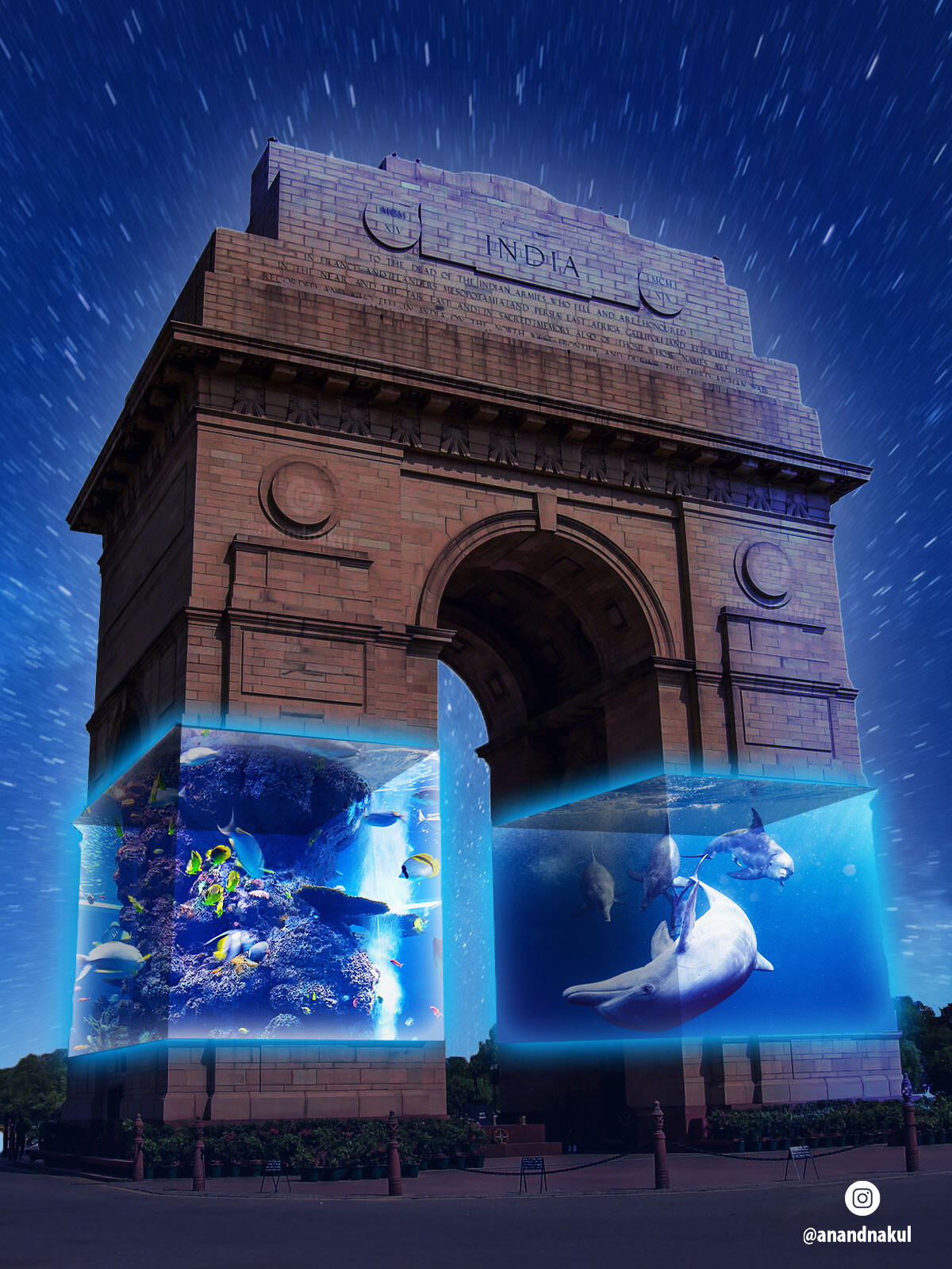 ArtStation - India Gate | Image Manipulation | Photoshop
