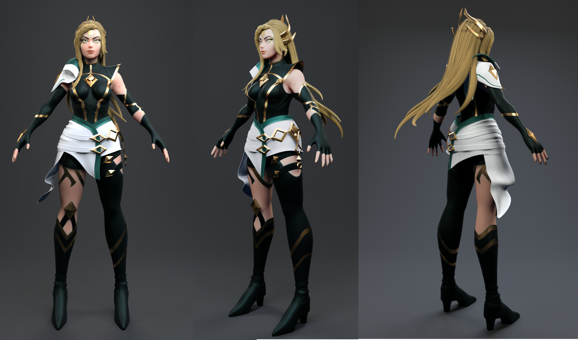 League Of Legends Diana Model