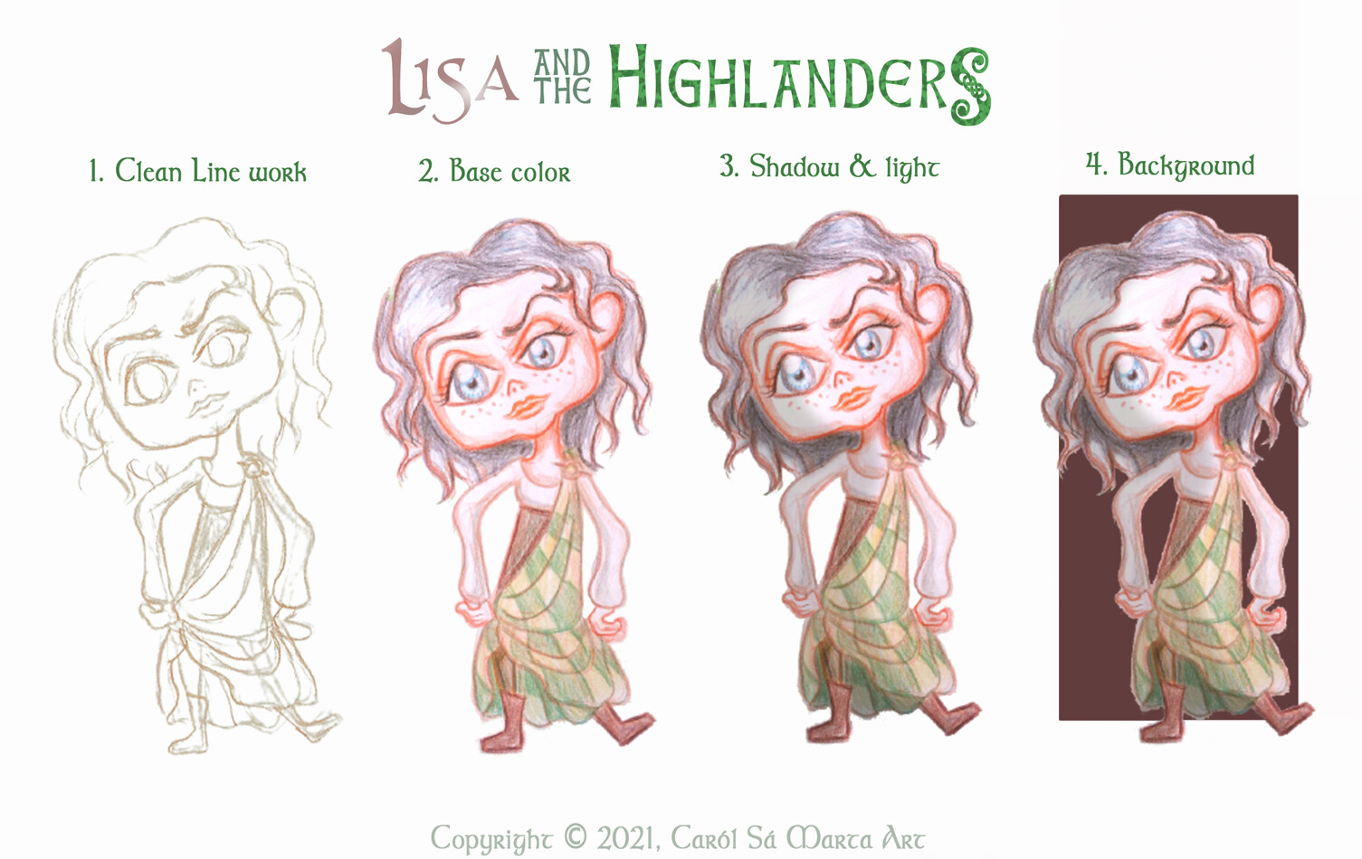 ArtStation - Lisa - character development