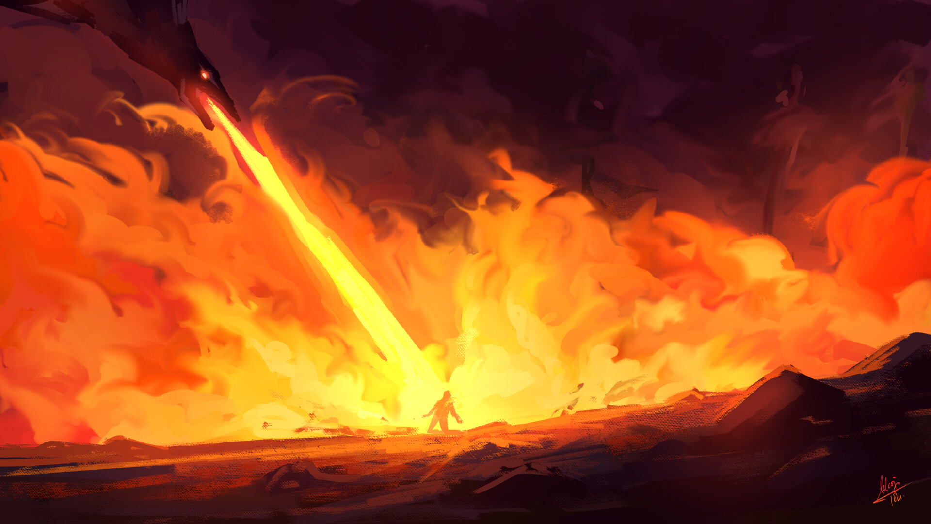 how to draw fire in clip studio paint