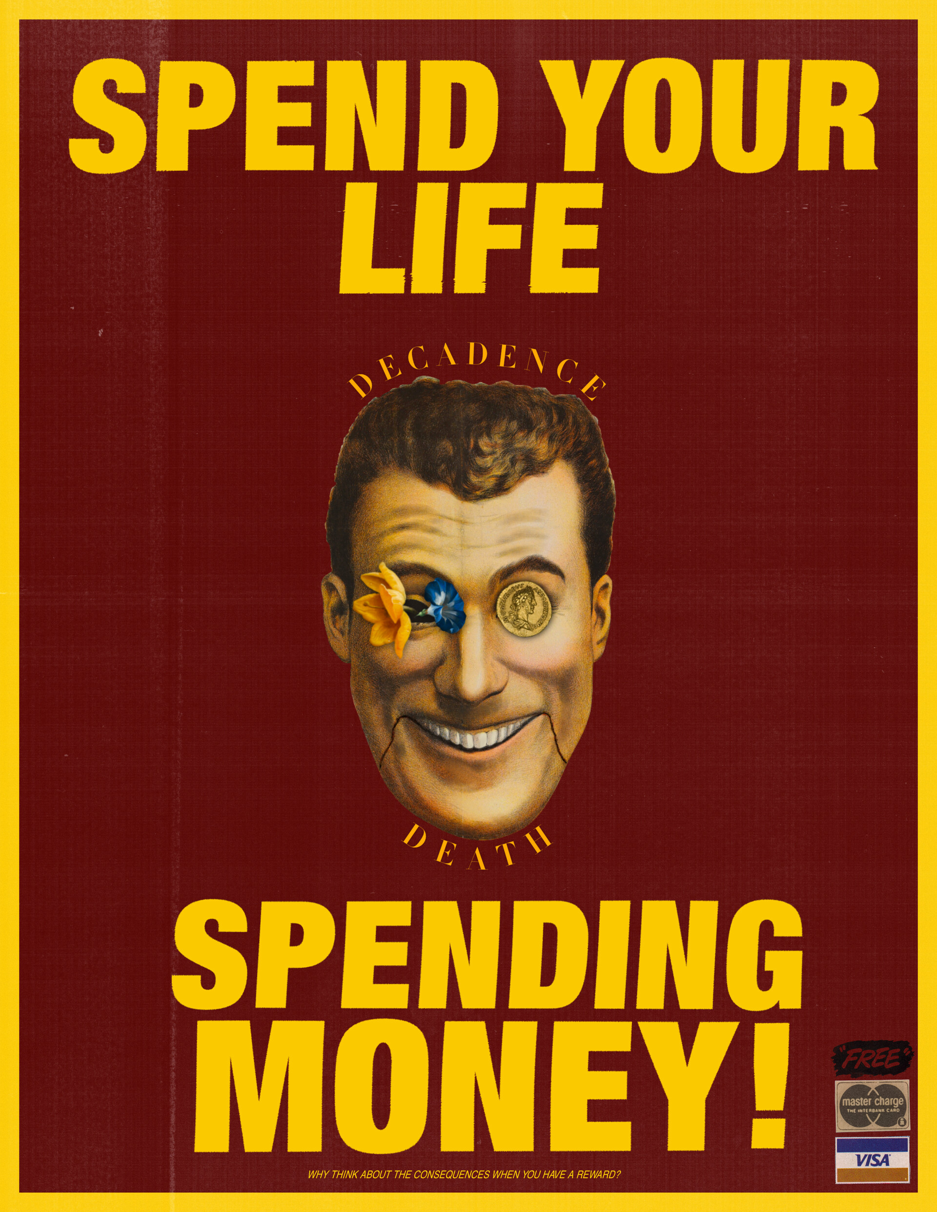 ArtStation - Spend Your Life Spending Money Poster Concept