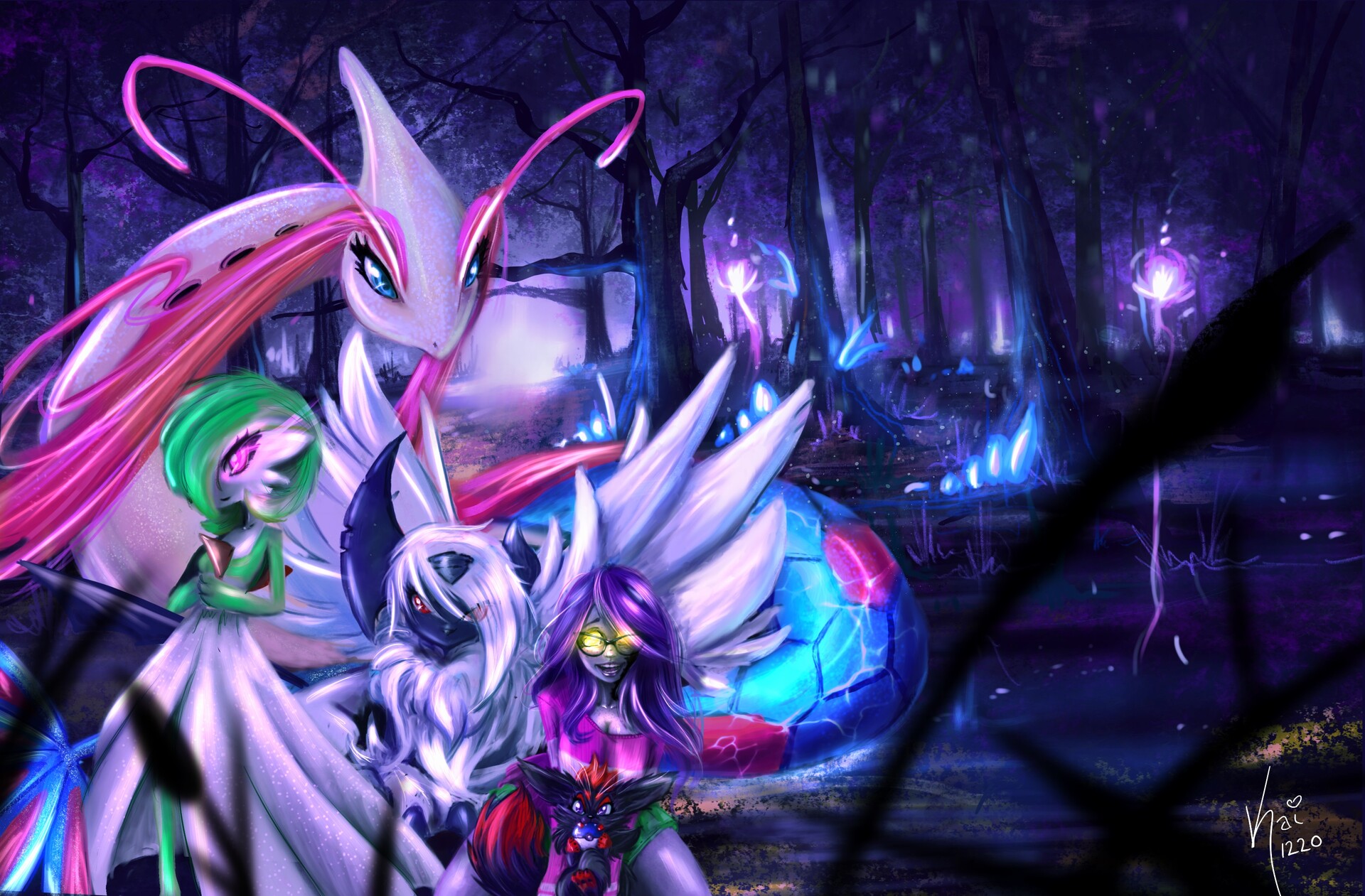 ArtStation - 2020_Pokemon Nights