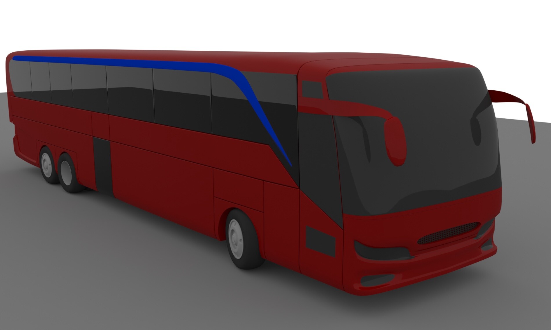 ArtStation - 3D Bus Model