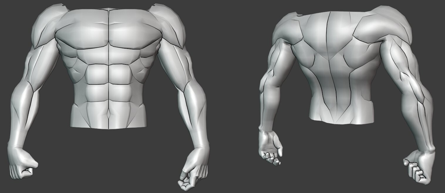 Anime Male Body Base