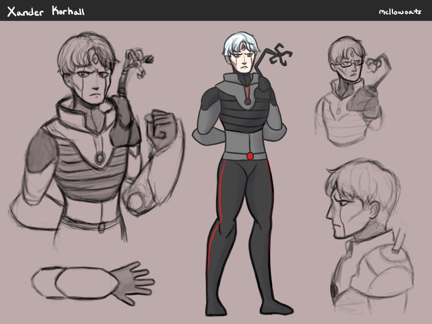 ArtStation - Xander Korhall - Character Design