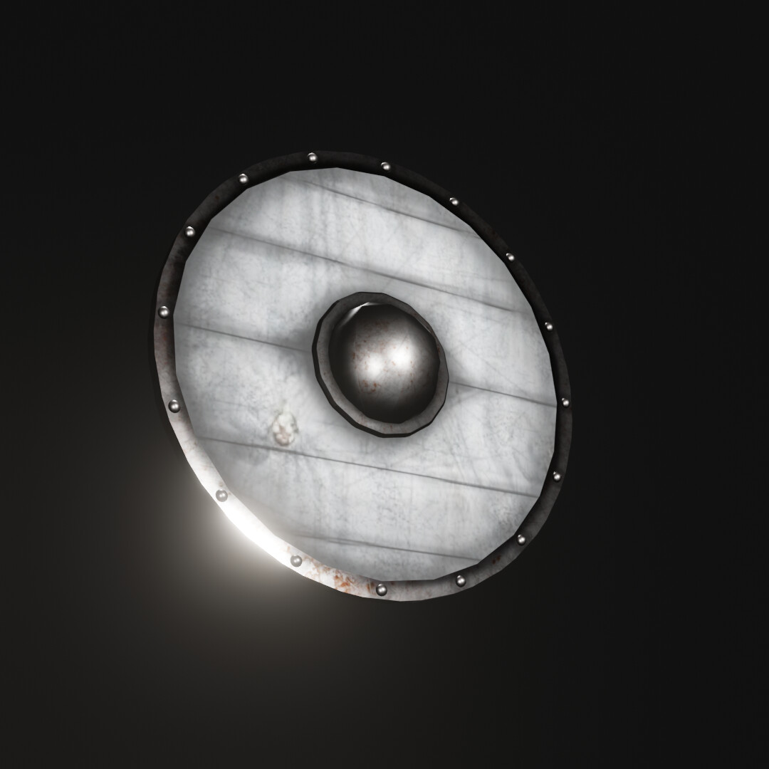 Aileen Denton - Hand Painted Shield