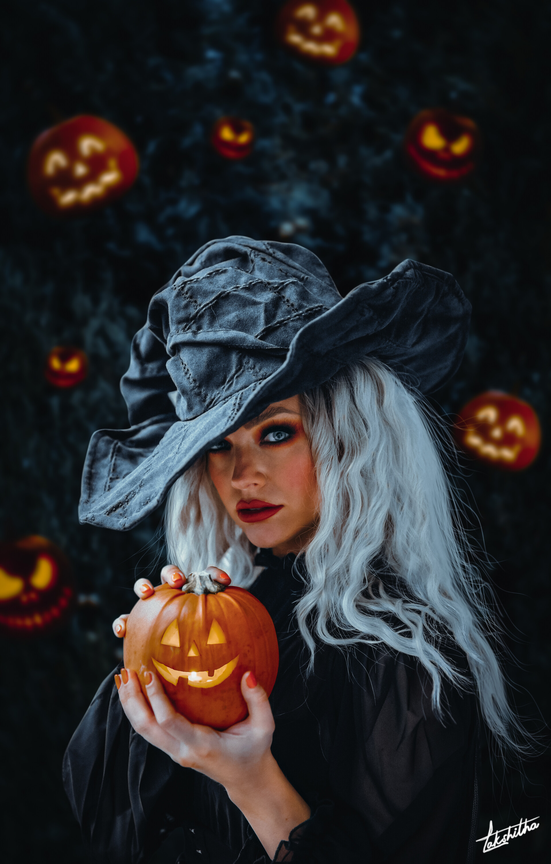 ArtStation - Scary Halloween Pumpkin - Manipulation
