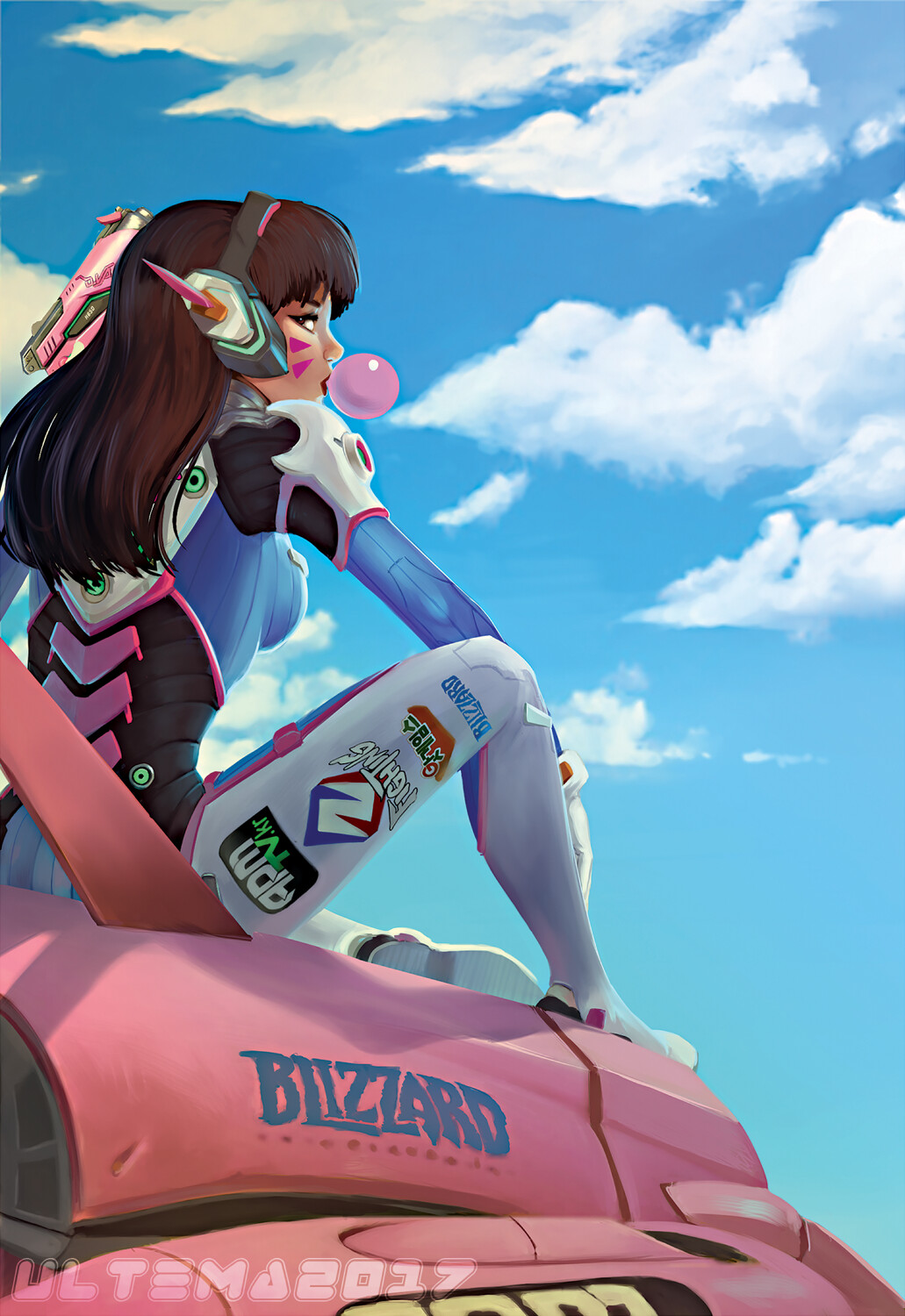 ArtStation - Overwatch: D.Va