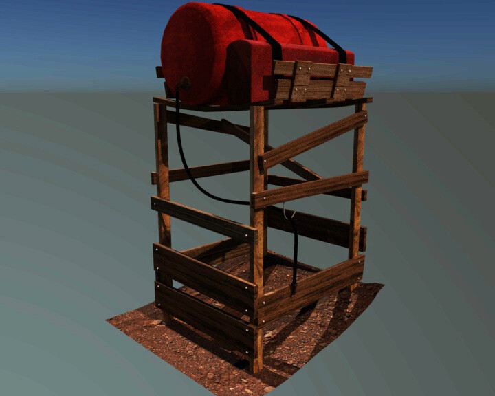 Jayesh Patil - Low Poly fuel tank