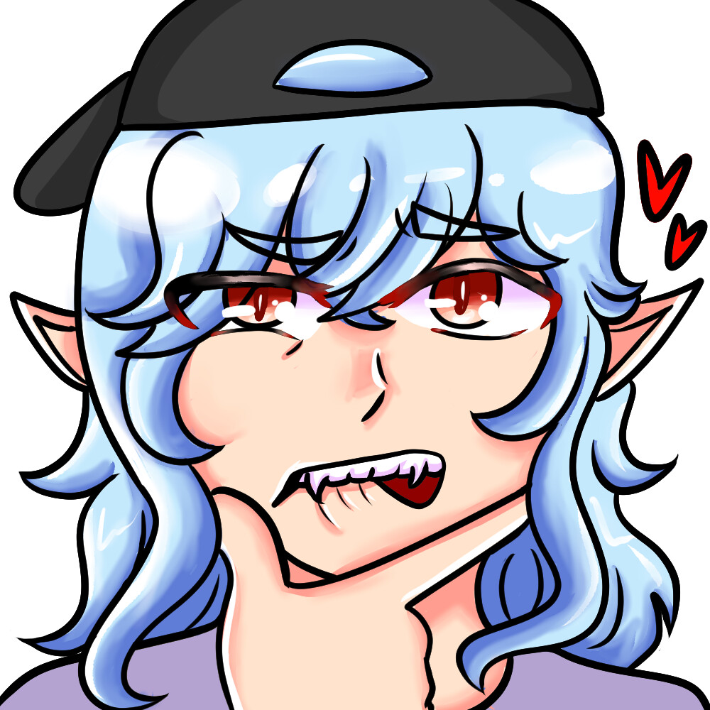 ArtStation - Twitch Emote - "Ayo" Iris