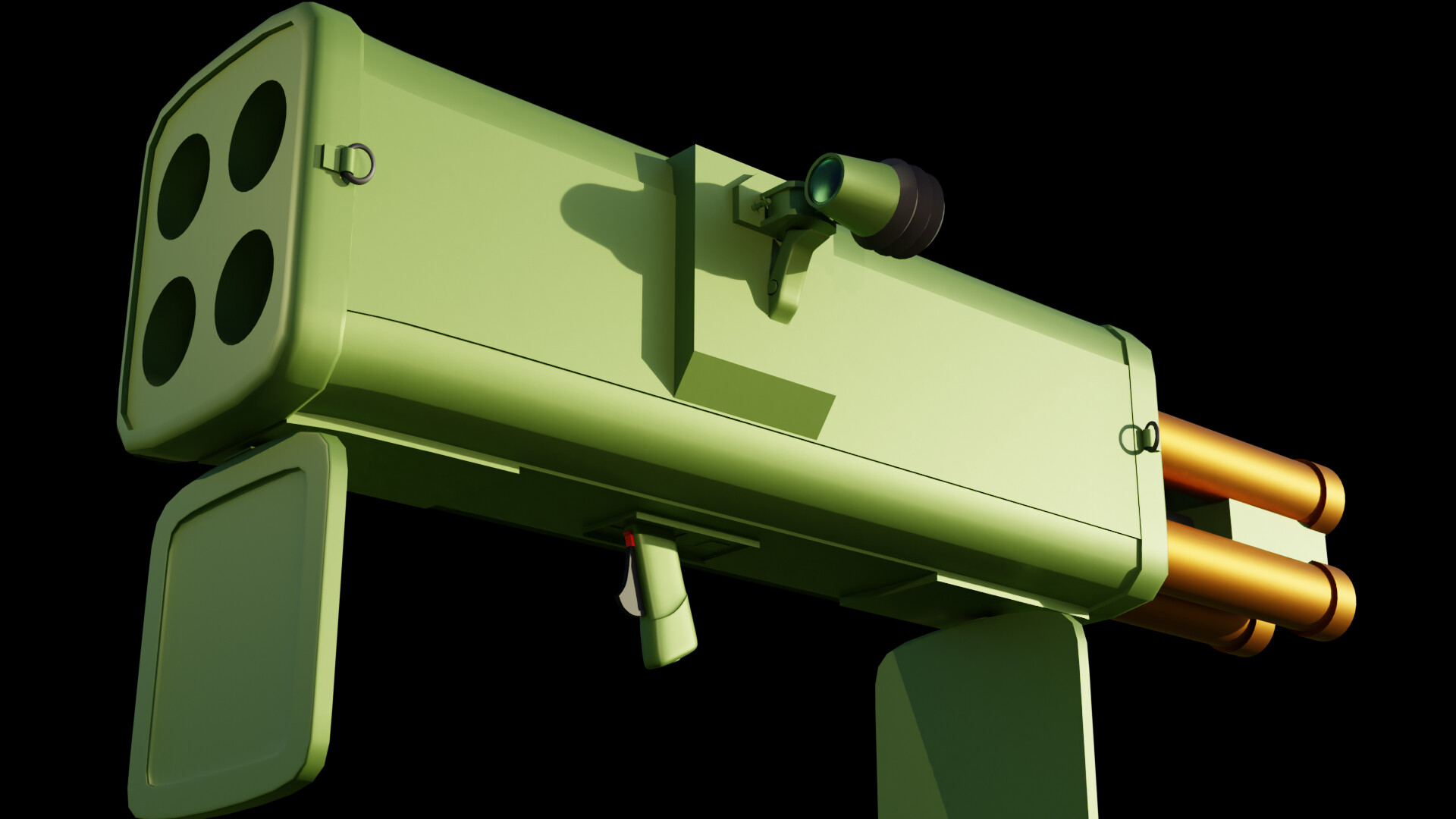 ArtStation - M202 Rocket Launcher