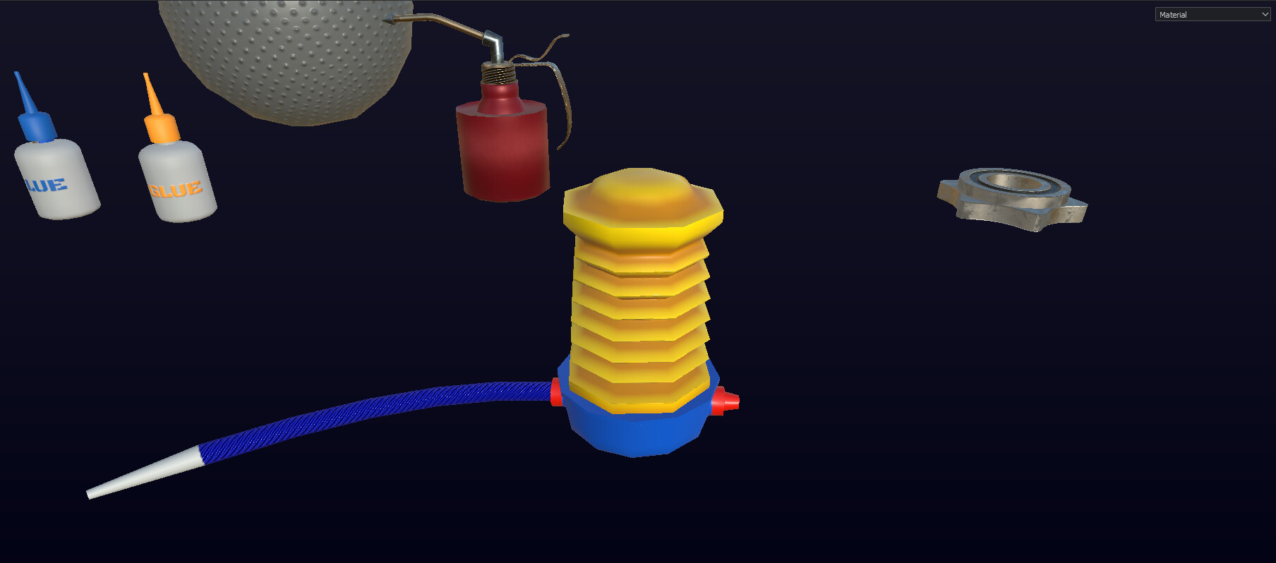 ArtStation - Air Pump Mobile game props