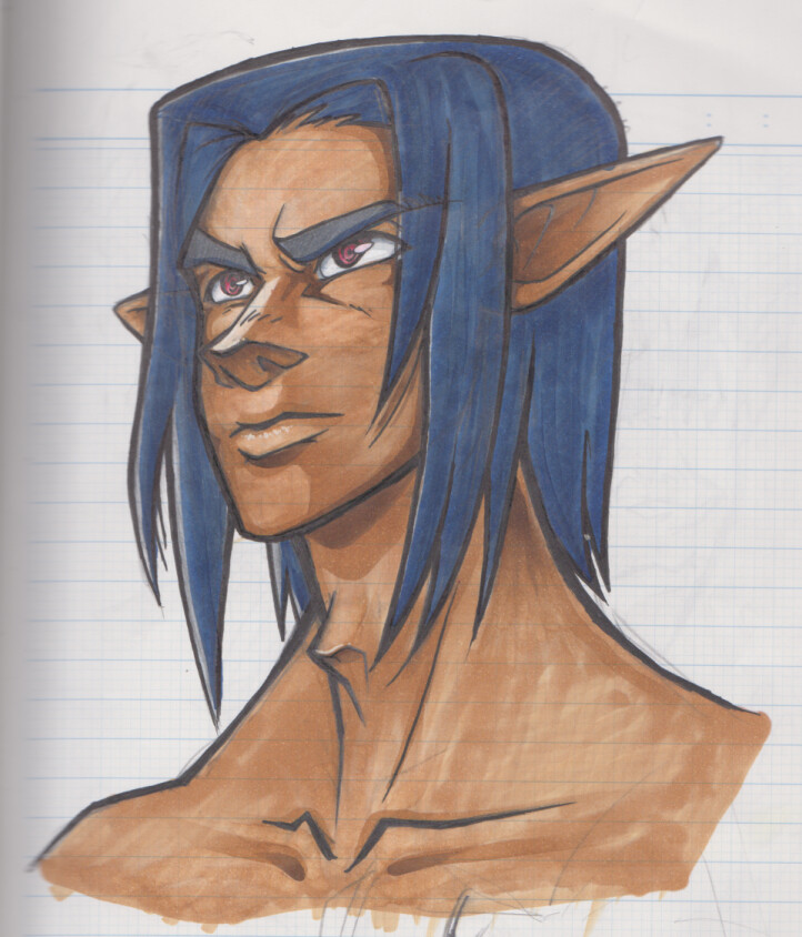 Jeffery Redcloud Barros - FFXI Fan Art