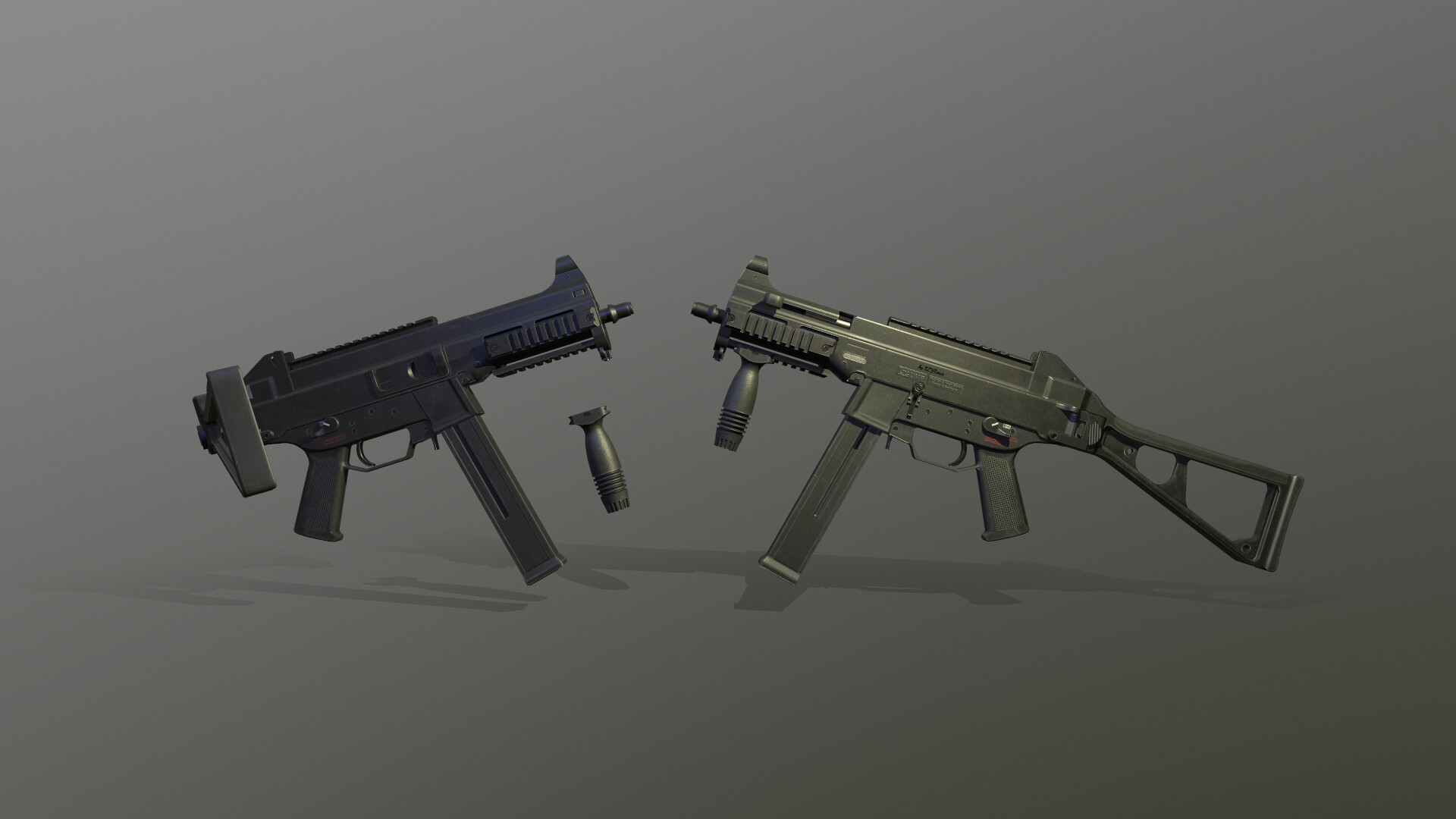 ArtStation - UMP Submachine Gun