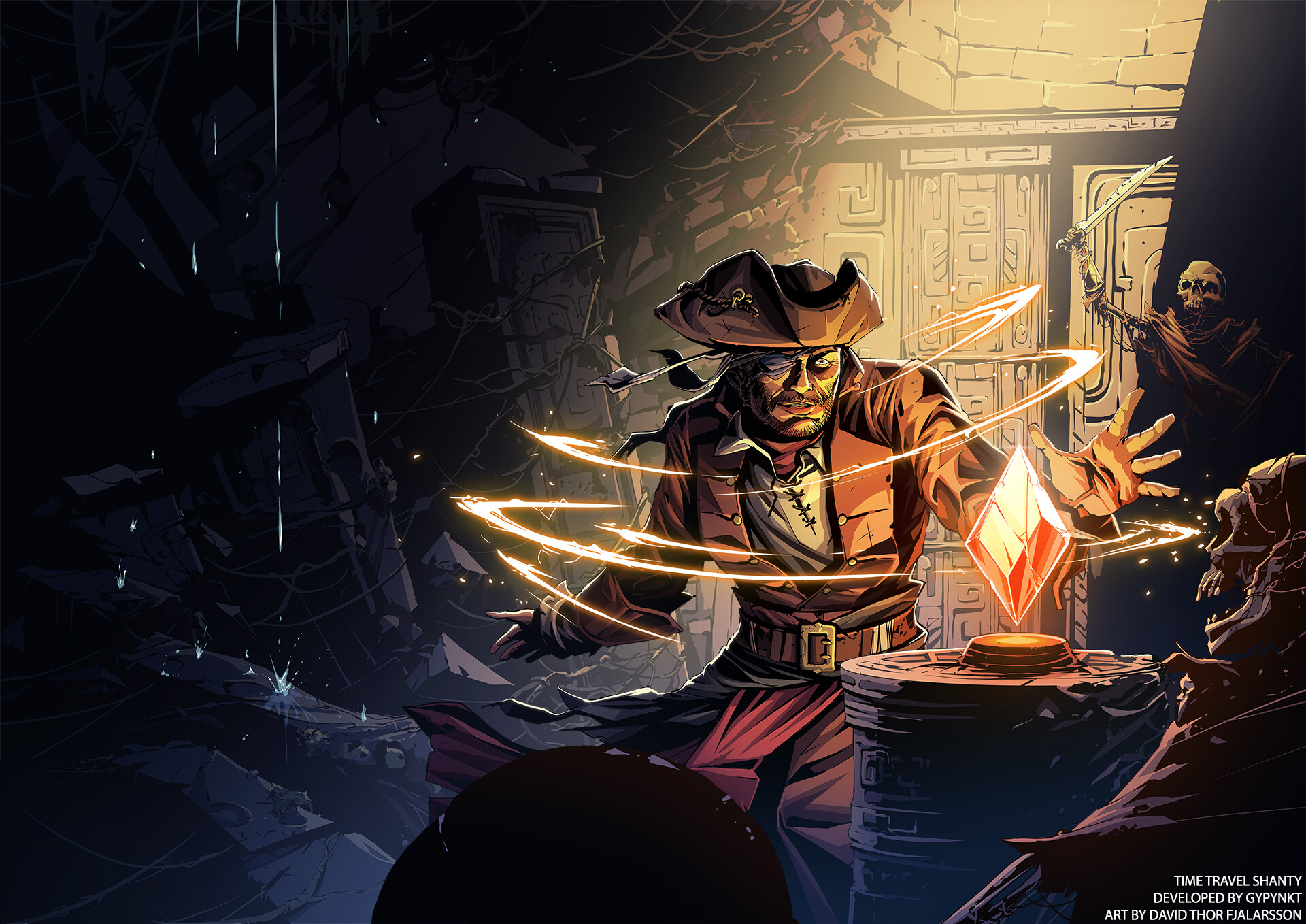 ArtStation - Time Travel Shanty Key Art