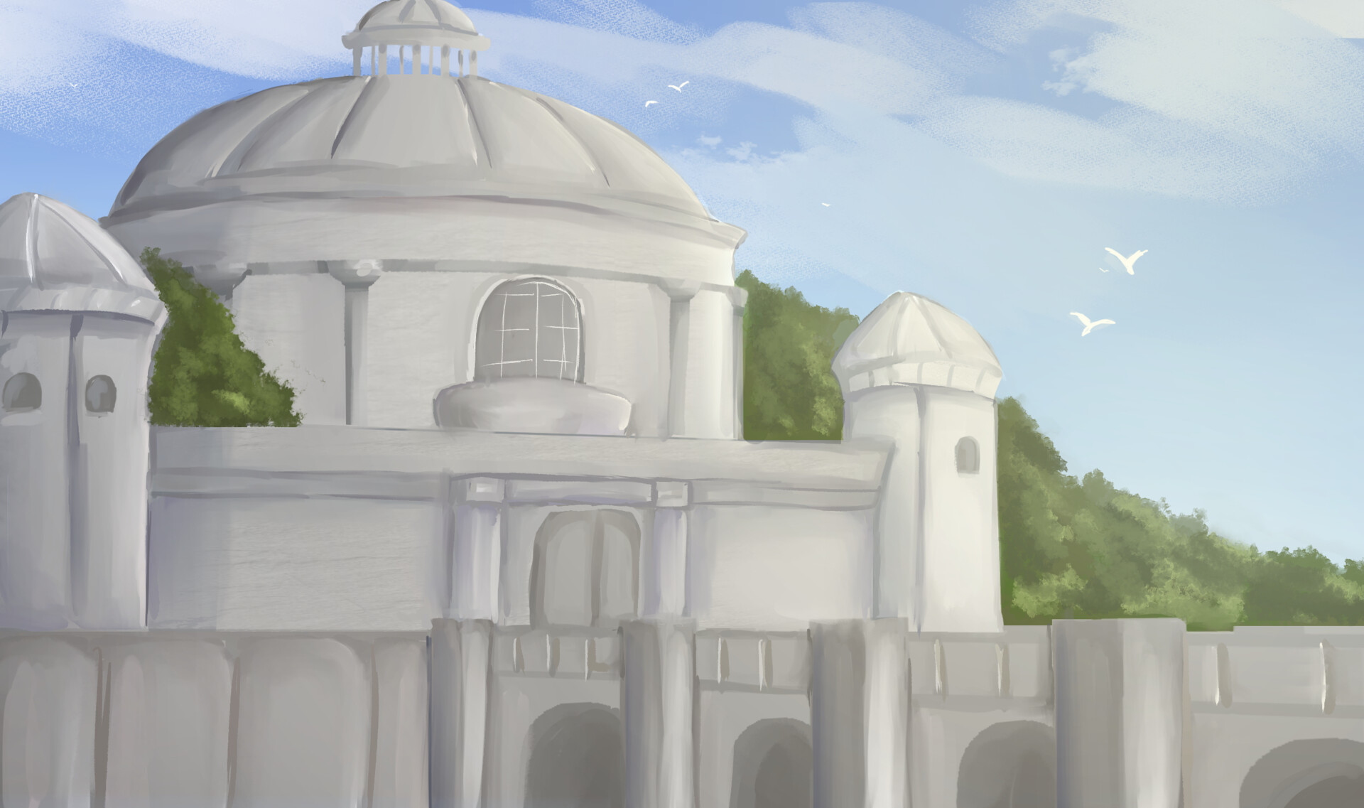 ArtStation - Lemuria Castle