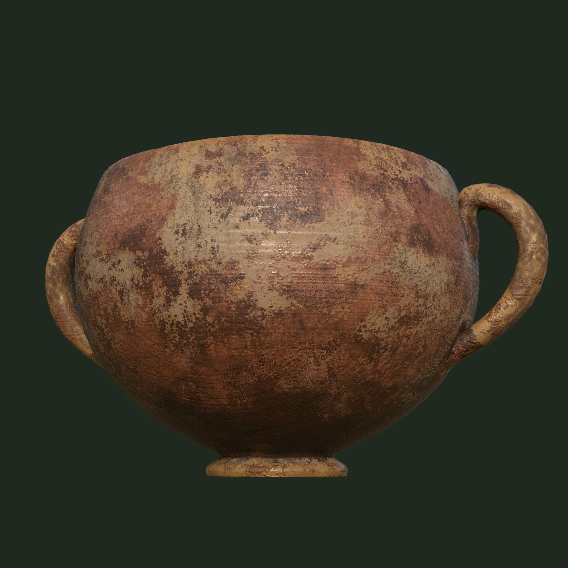 ArtStation - Old Clay Pot_game asset