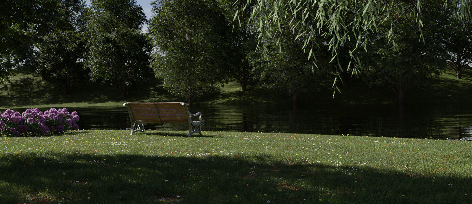 ArtStation - Blender Park Environment